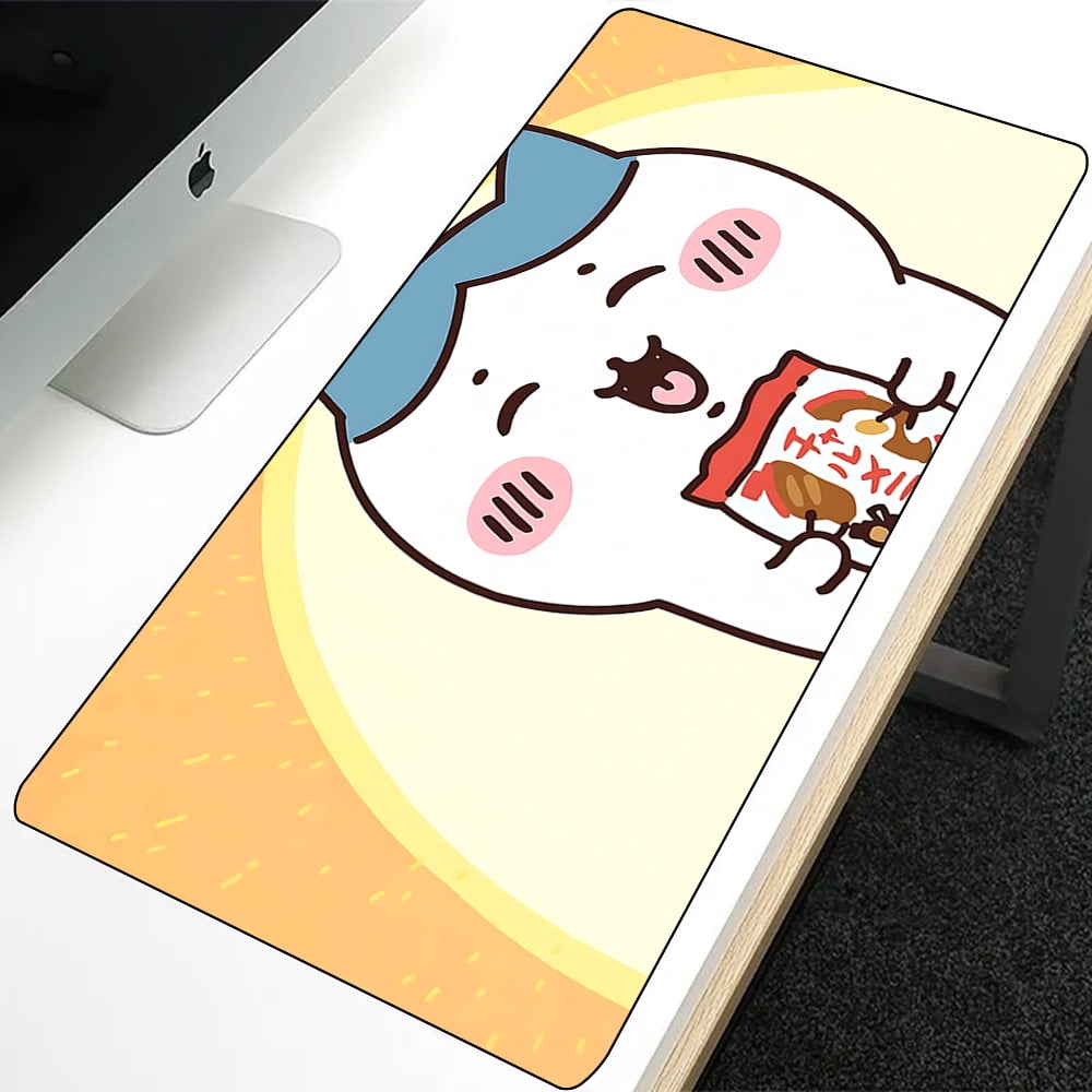 Anime Chiikawaes Mousepad HD Printing Computer Gamers Locking Edge Non ...