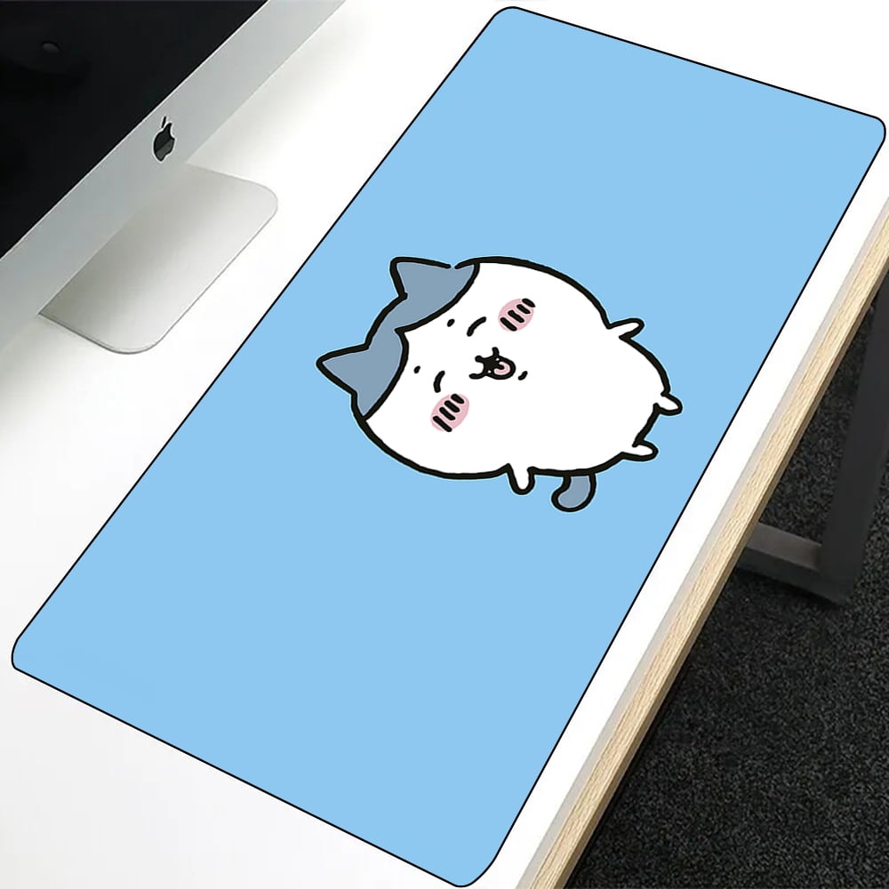 Anime Chiikawaes Mousepad HD Printing Computer Gamers Locking Edge Non ...