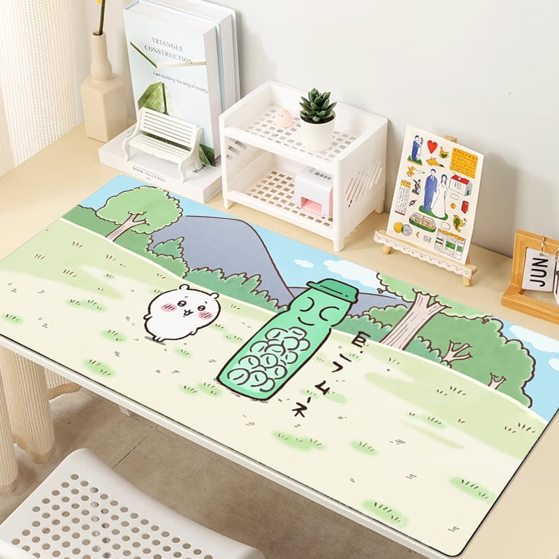 Anime Chiikawas Large Mouse Mat Cartoon Gaming Accessories Mousepad Big ...