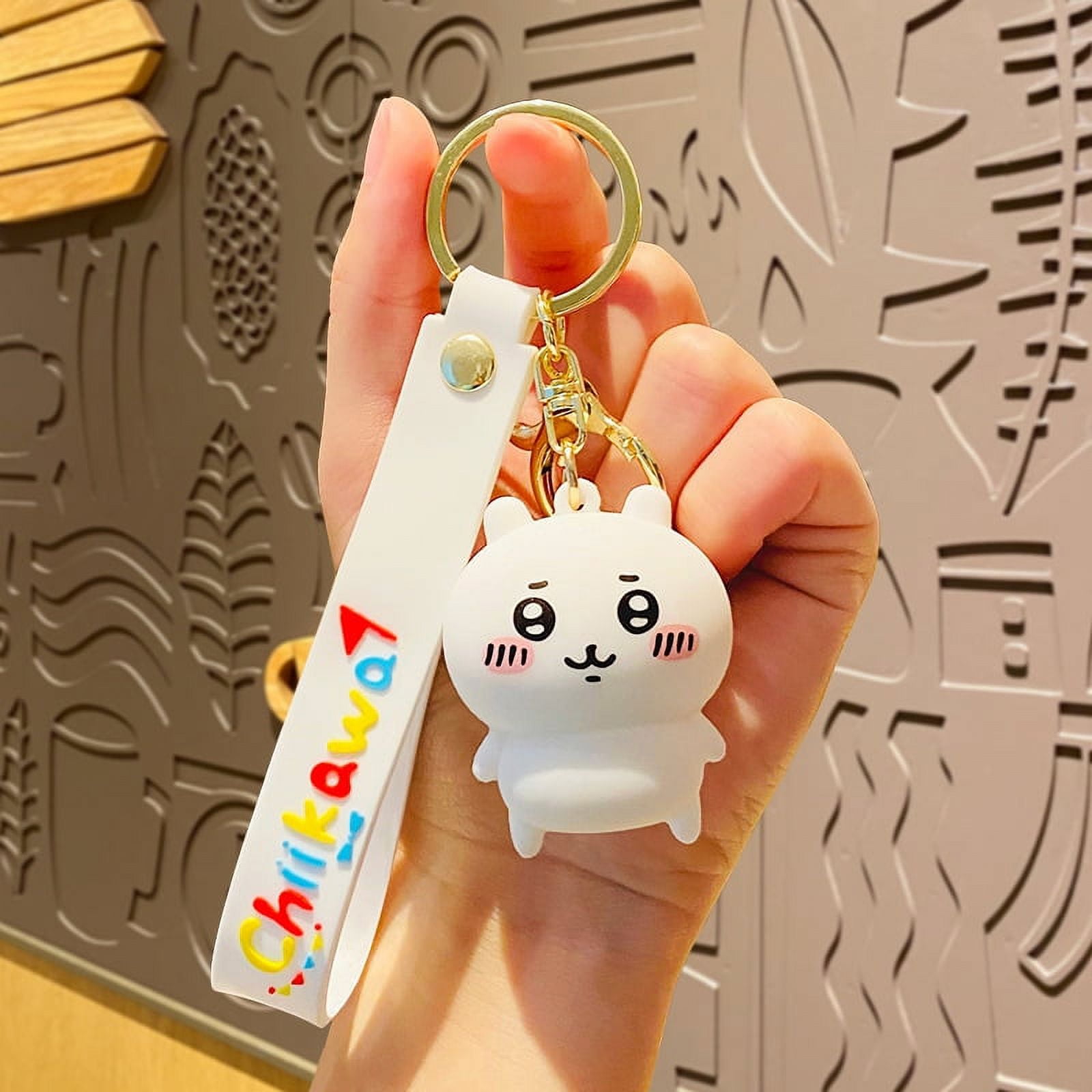 Anime Chikawa Plush Keychain Kawaii Hachiware Usagi Chikawa Schoolbag ...