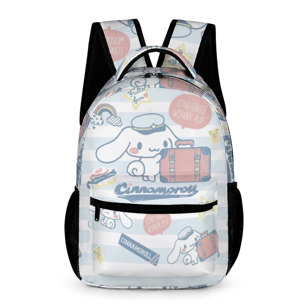 Anime Cinnamoroll Backpack Cartoon bag Travel Shoulders Bag Cinnamoroll ...