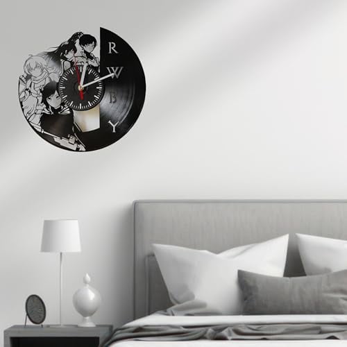 Anime Clock - Unique Anime Clock - Anime Decor for Bedroom - Vinyl ...