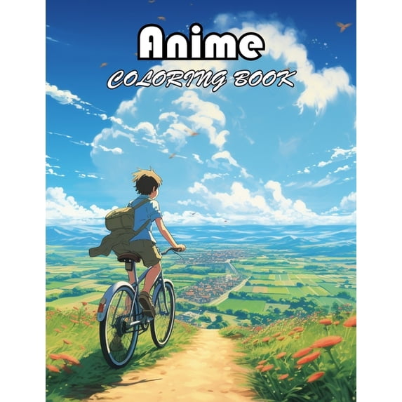 Anime Coloring Book: 100+ Amazing Coloring Pages for All Ages ...
