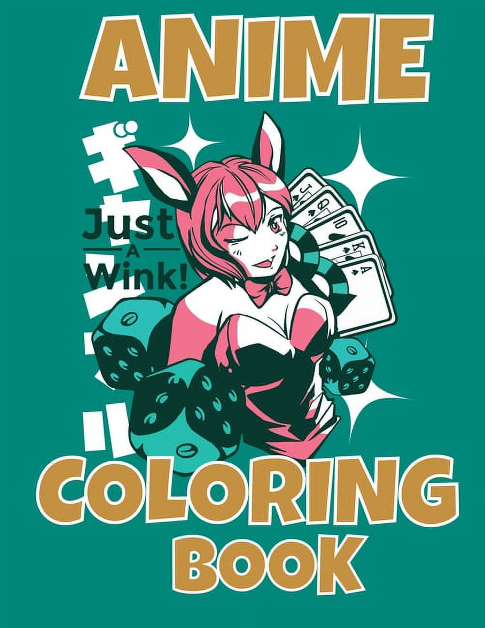 Anime Coloring Book Anime Ts For Women Anime Coloring Books For