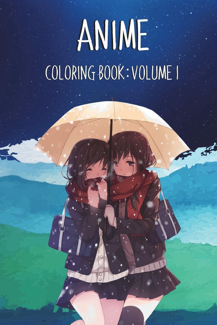 Anime Coloring Book: Volume 1 - Walmart.com