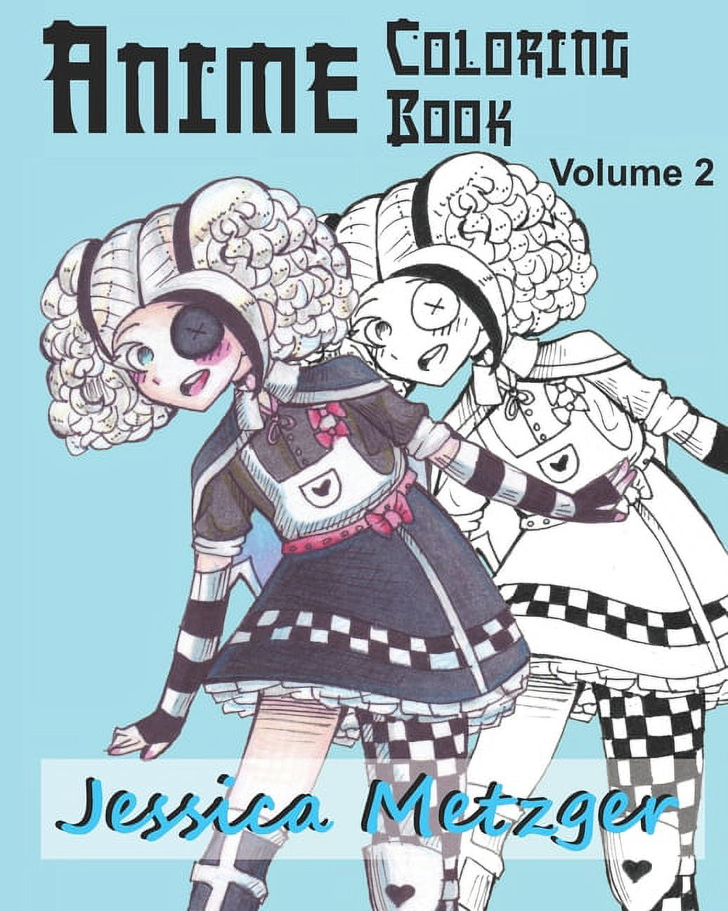 Anime Coloring Book: Volume 2, (Paperback) - Walmart.com