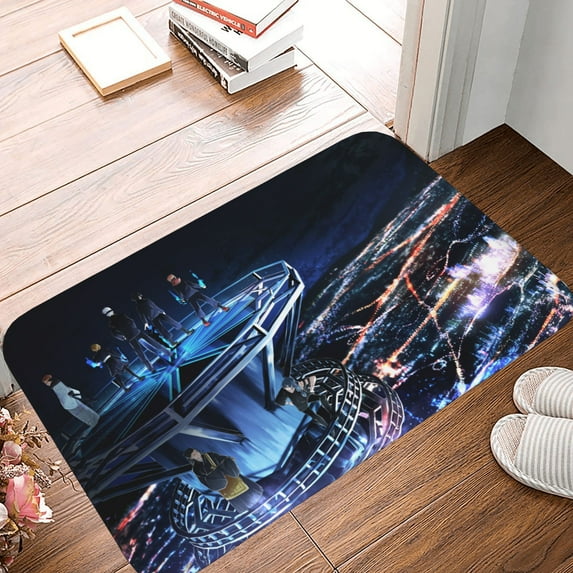 Anime Comic Multi-Size Flannel Non-slip Mat,JJK Jujutsu Kaisen Flannel ...