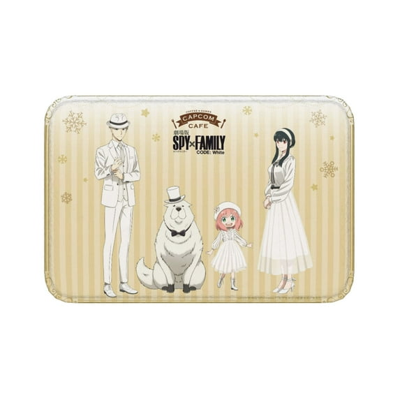 Anime Comic Multi-Size Flannel Non-slip Mat,Spy X Family Flannel Floor ...