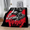 Anime Comics Berserks Printed Blanket Picnic Blankets Warm Blanket Soft ...
