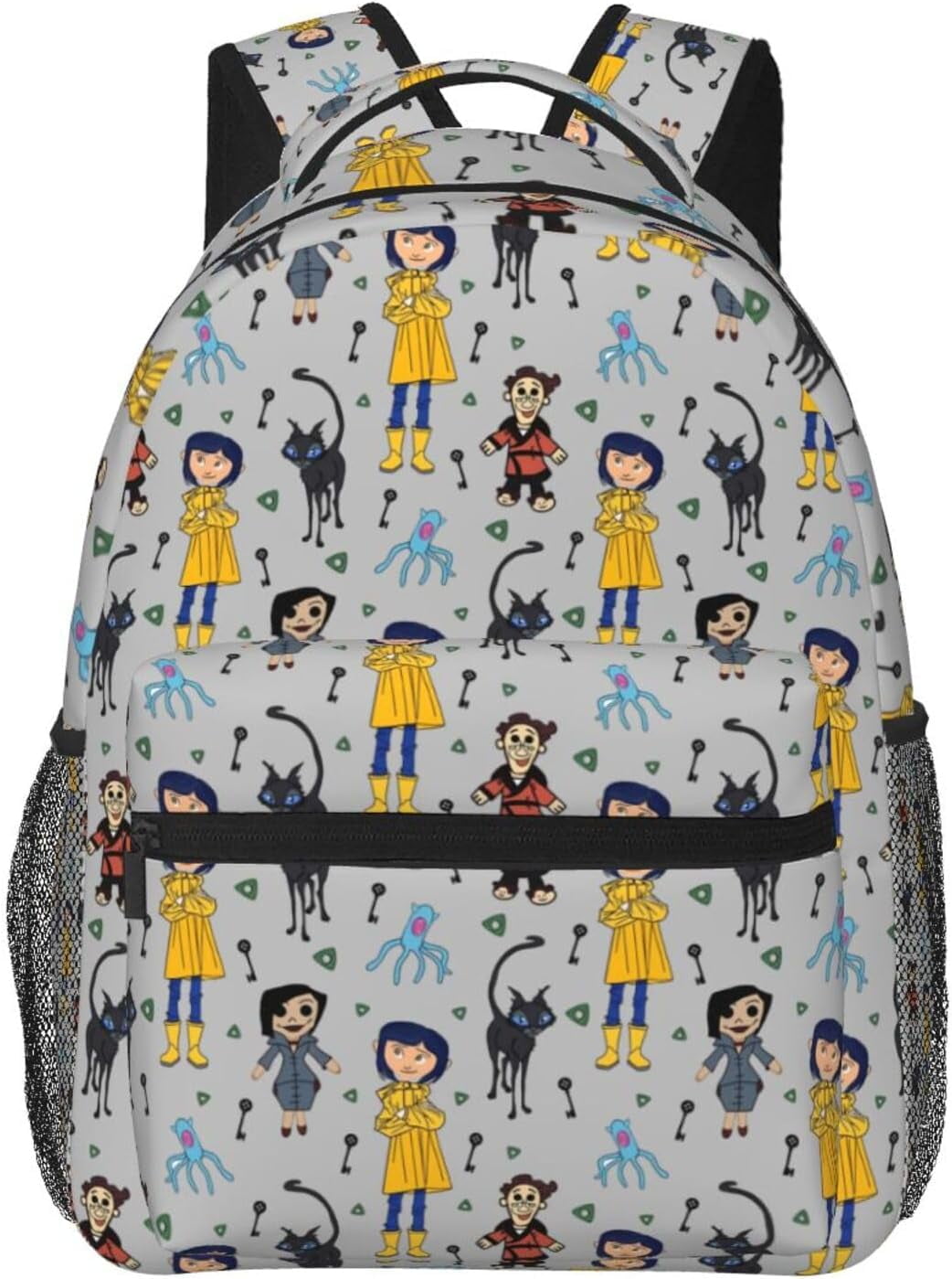 Anime CoraLines Movie Backpack Travel Casual Daypack Lightweight Laptop ...