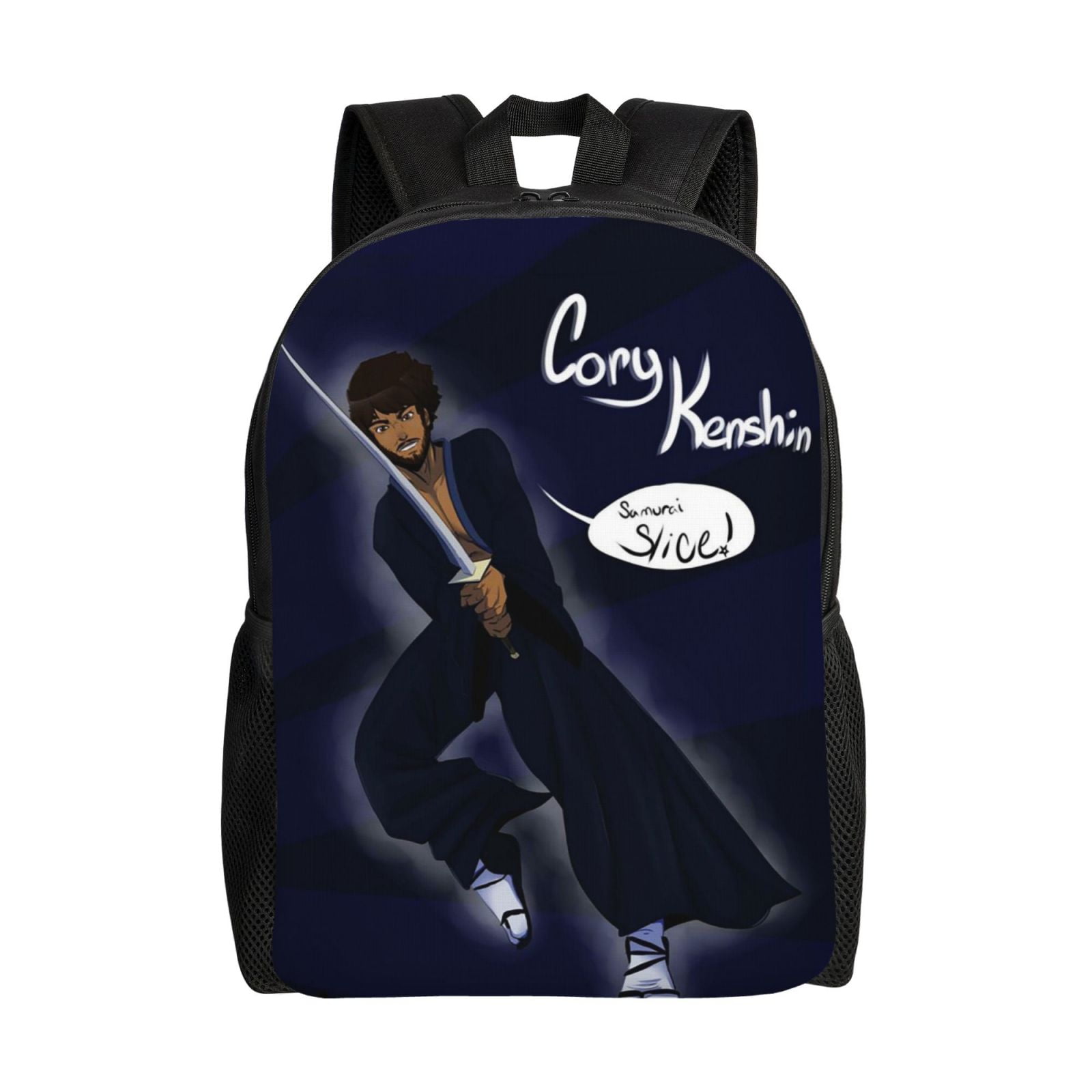 Anime Coryxkenshin Samurai Large Backpack For Men And Women Lightweight ...