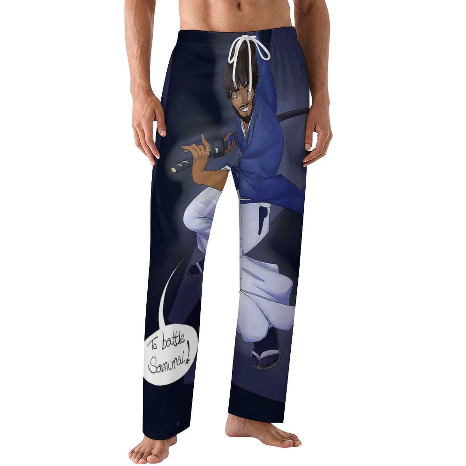Anime Coryxkenshin Samurai Men's Pajama Sleep Pants Home Pajama ...