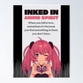 Anime Cursed Spirit Tattoo Ink Graphic Wall Art Alternative Decor ...