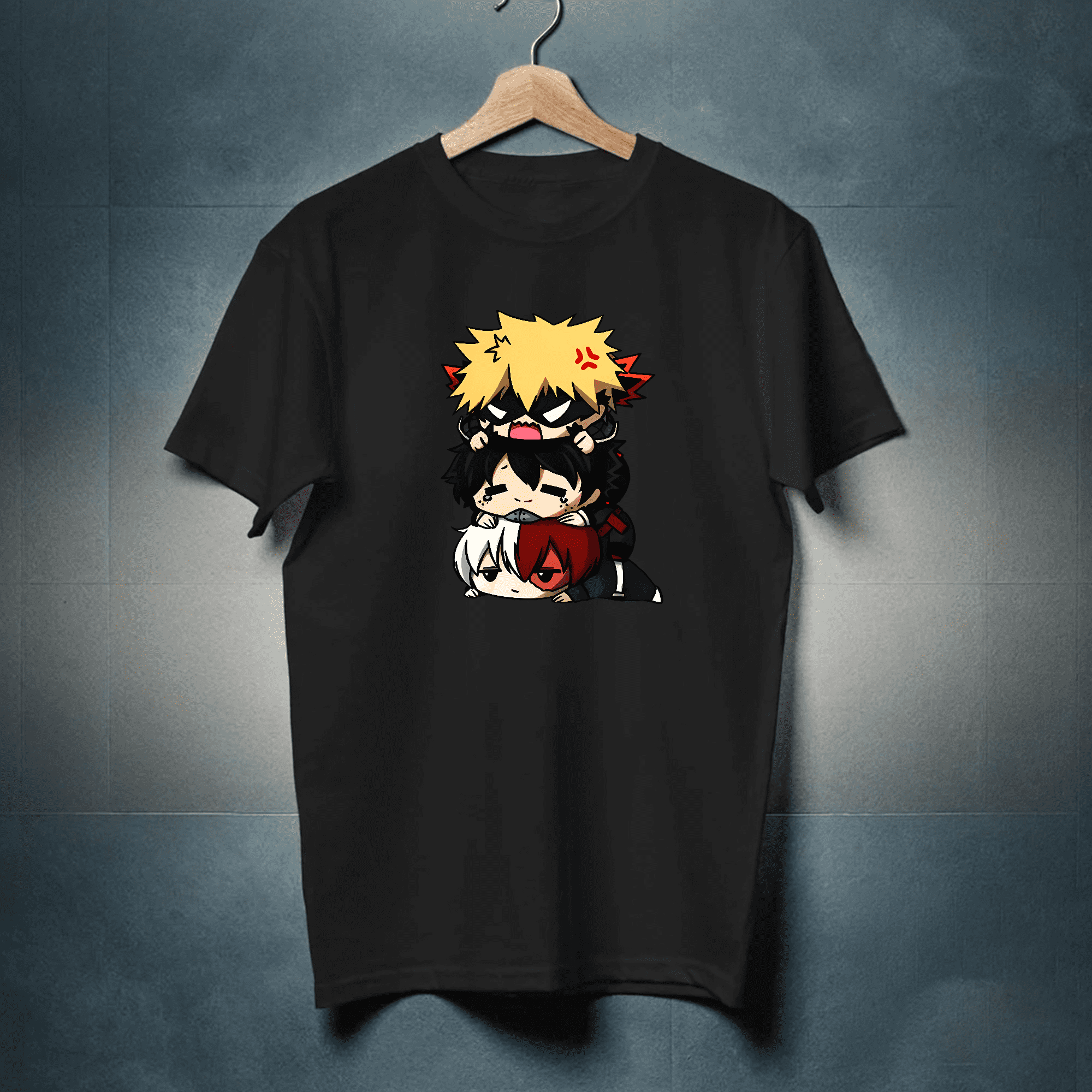 Anime Cute Graphic Cartoon Style Illustration Comfort Color T-shirt ...