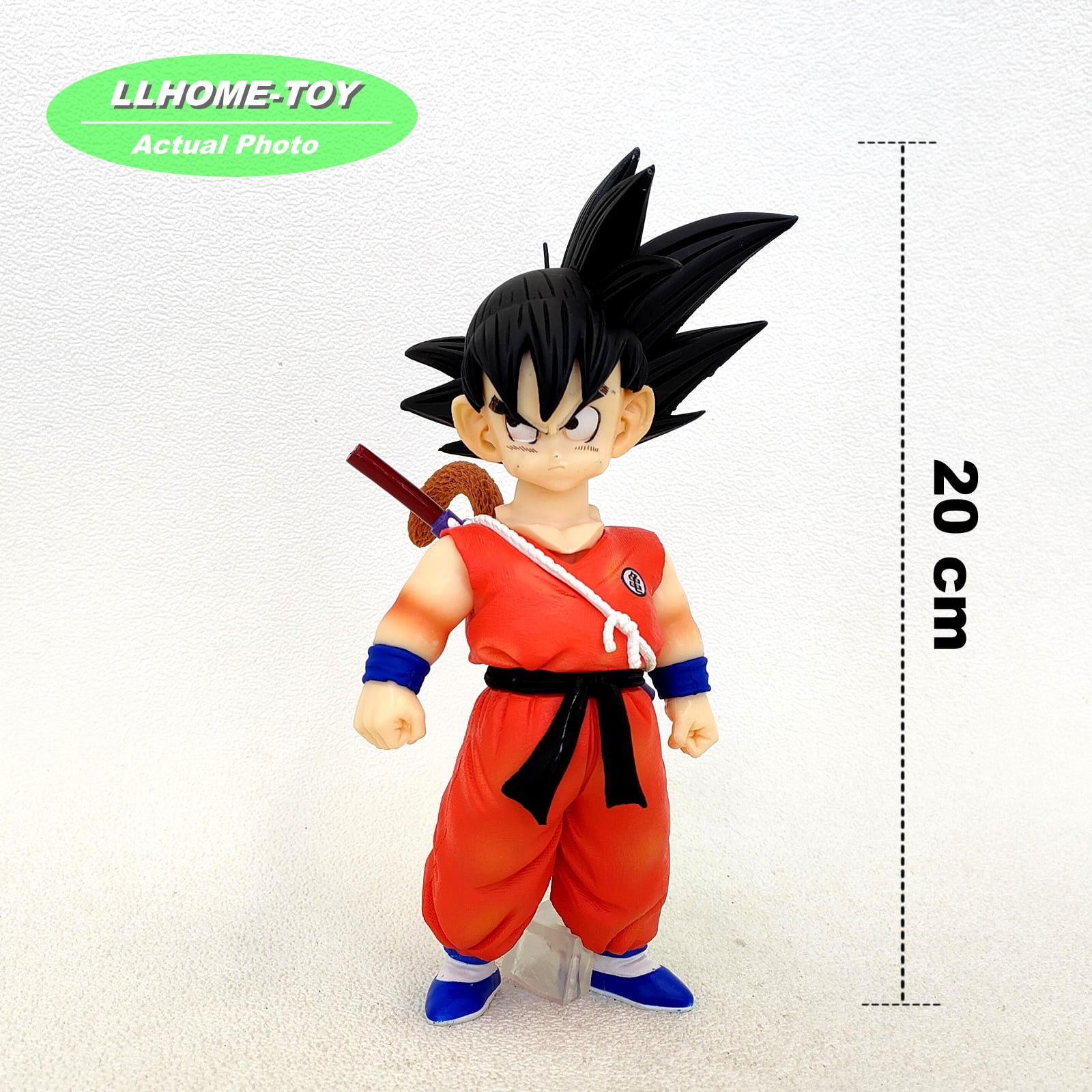 Anime DBZ Kid Child Goku Glance Back Angry PVC action Figure Statue Toy ...