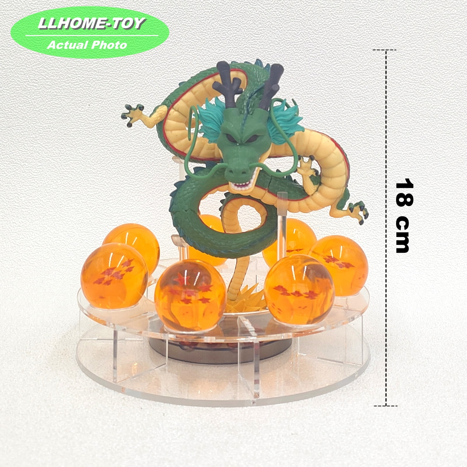 Anime DBZ Shenron And all 7 Dragon Balls Figure Statue Toy Gift Collect ...