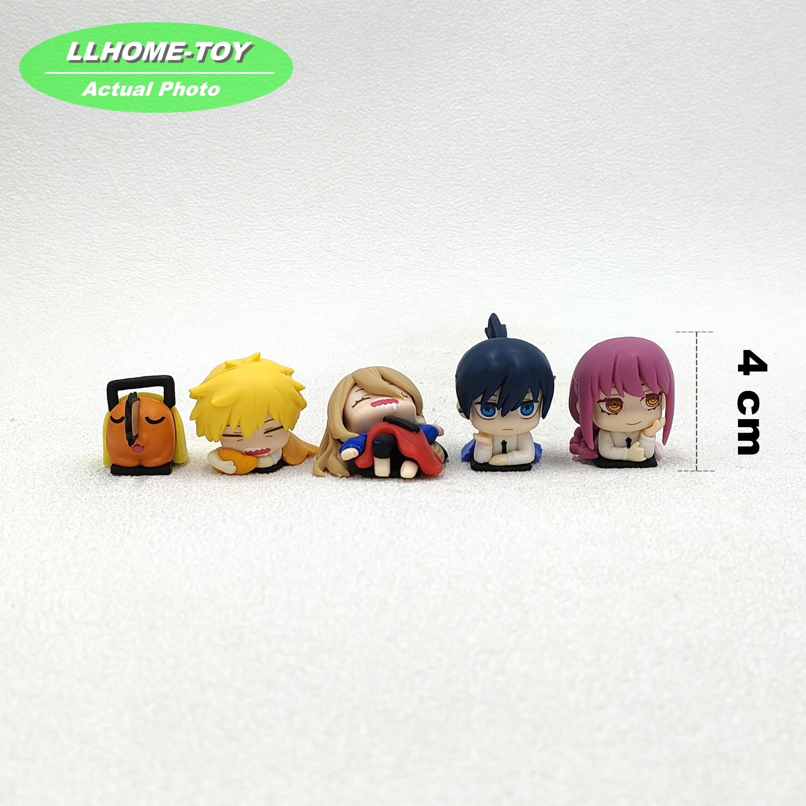 Anime DJ Figure Denji Pochita Power Aki Makima 5pcs PVC Figure Statue ...
