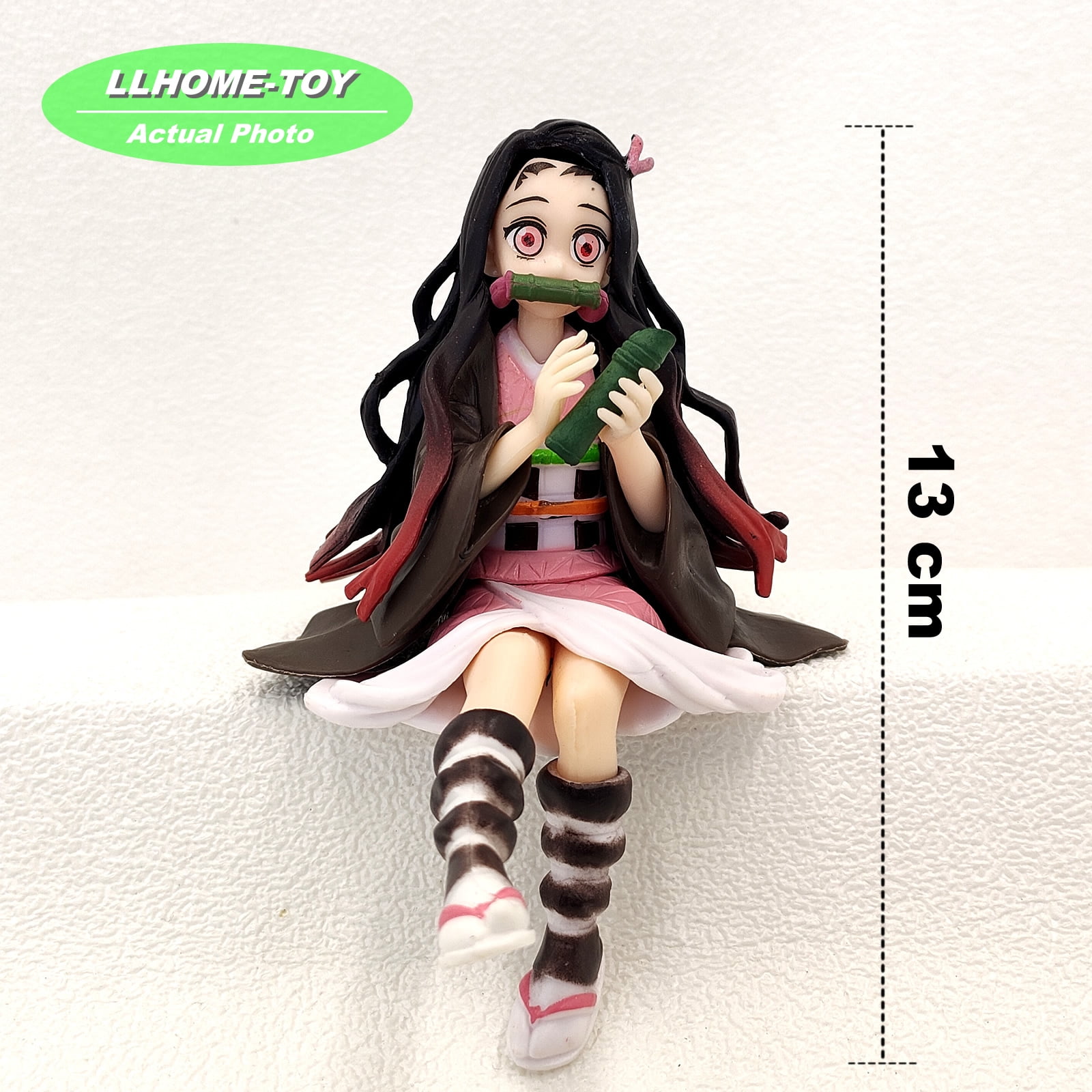 Anime DS Kamado Nezuko Noodle stopper Cute PVC action Figure Toy Gift ...