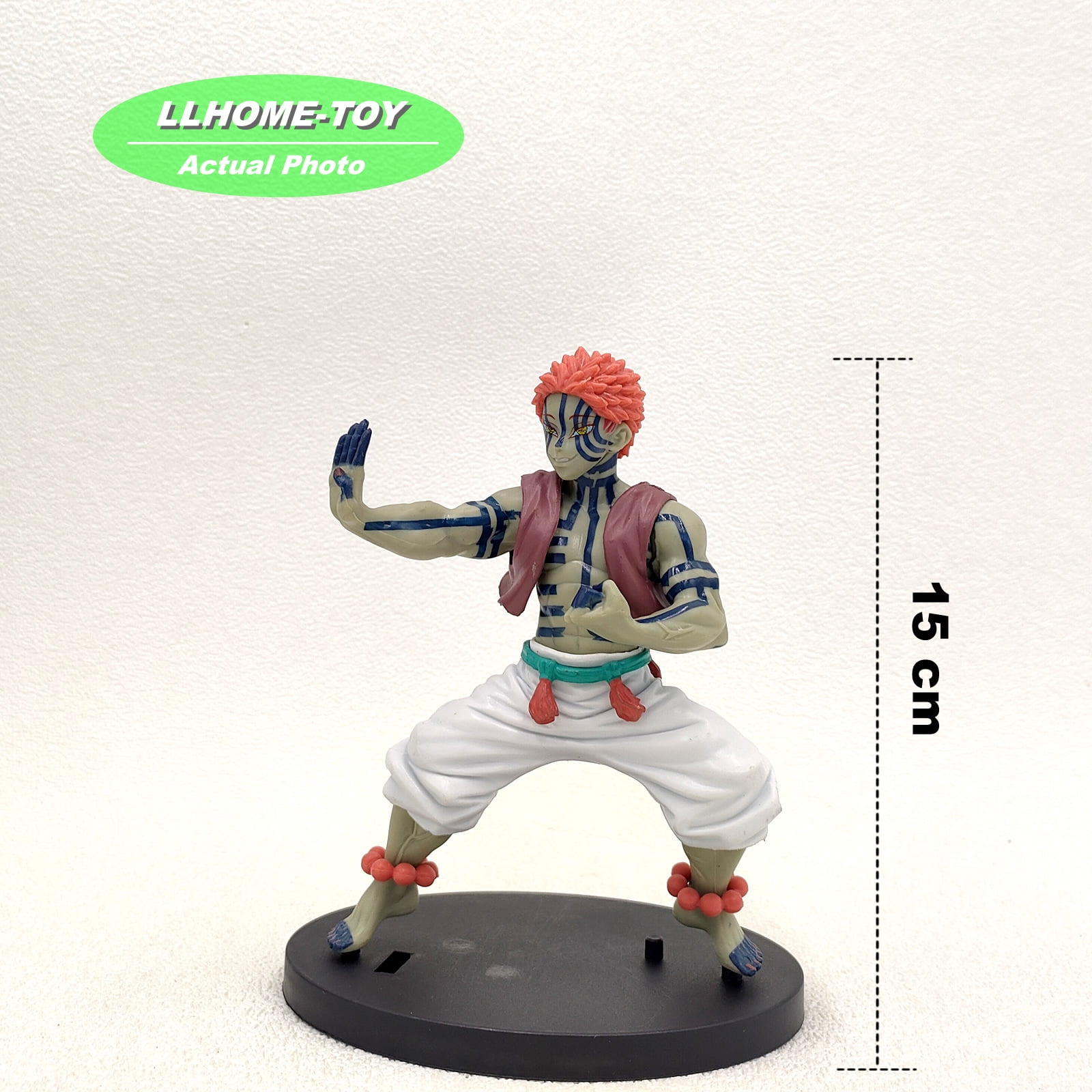 Anime DS Kimetsu no Yaiba Akaza PVC Action Figure Statue Toy Doll Gift ...