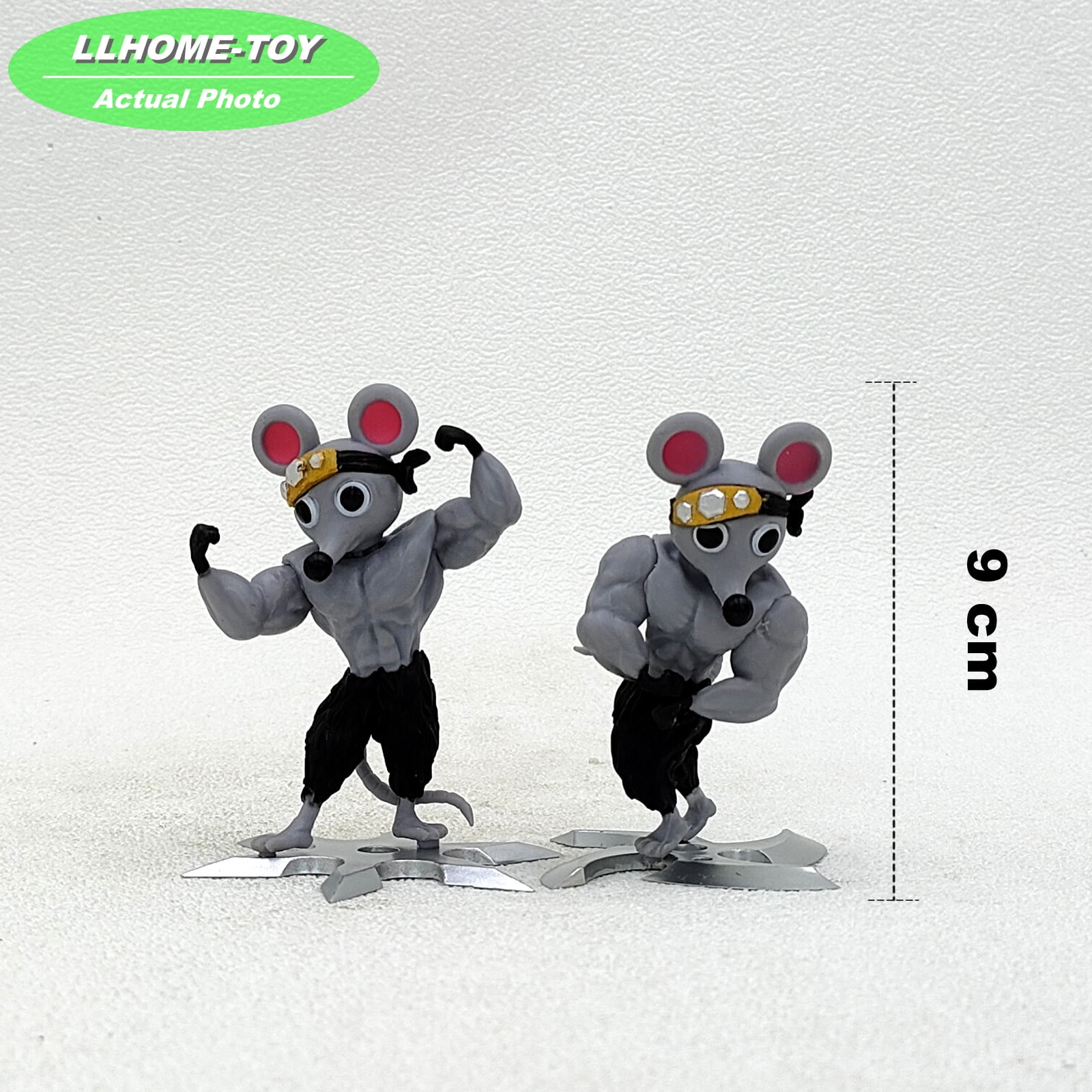 Anime DS Uzui Tengen Ninja Zords 2pcs set PVC Figure Statue Toy Gift ...