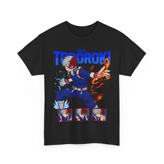 Anime Dabi Toya Black T Shirt - Walmart.com