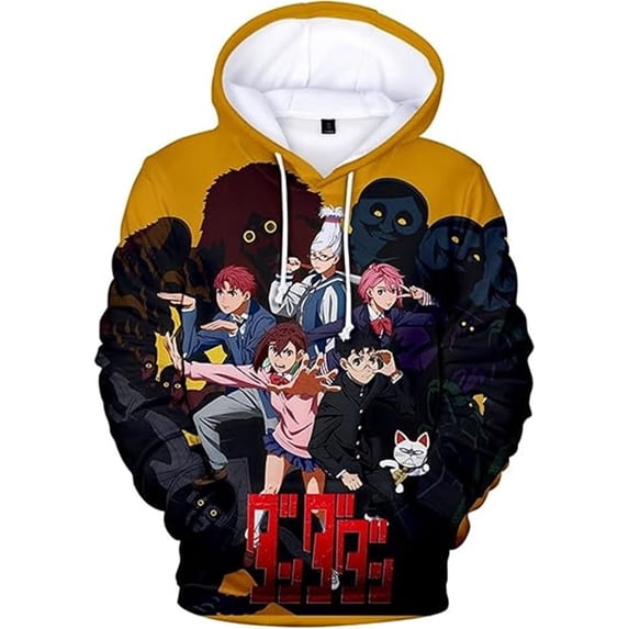 Anime Dan-Da-Dan Merch Hoodie Jacket Sweatshirt Sweater Costume ...