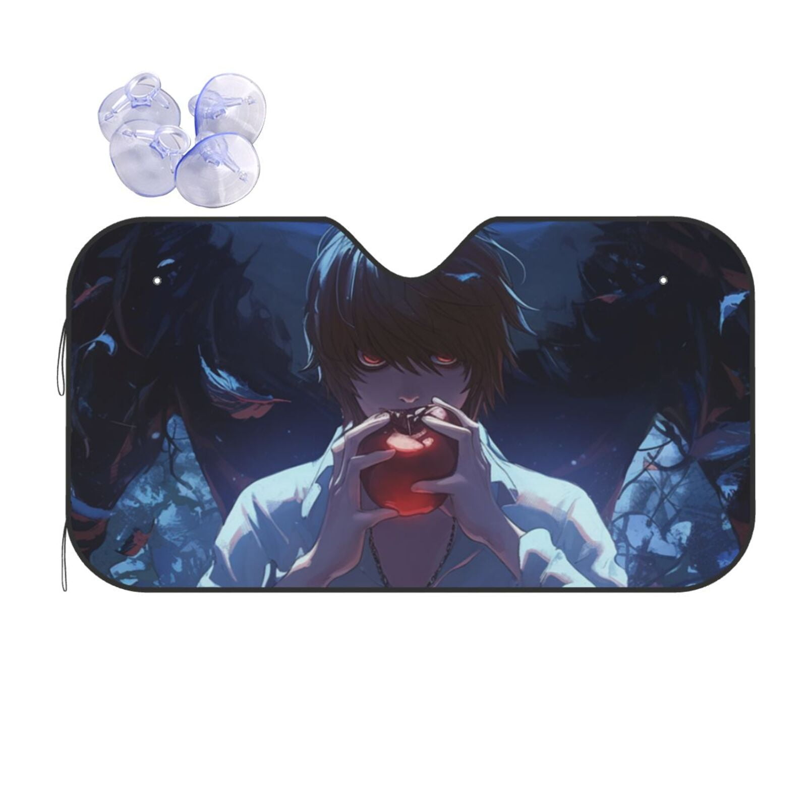 Anime Death Note Car Windshield Sun Shade Accessories Foldable ...