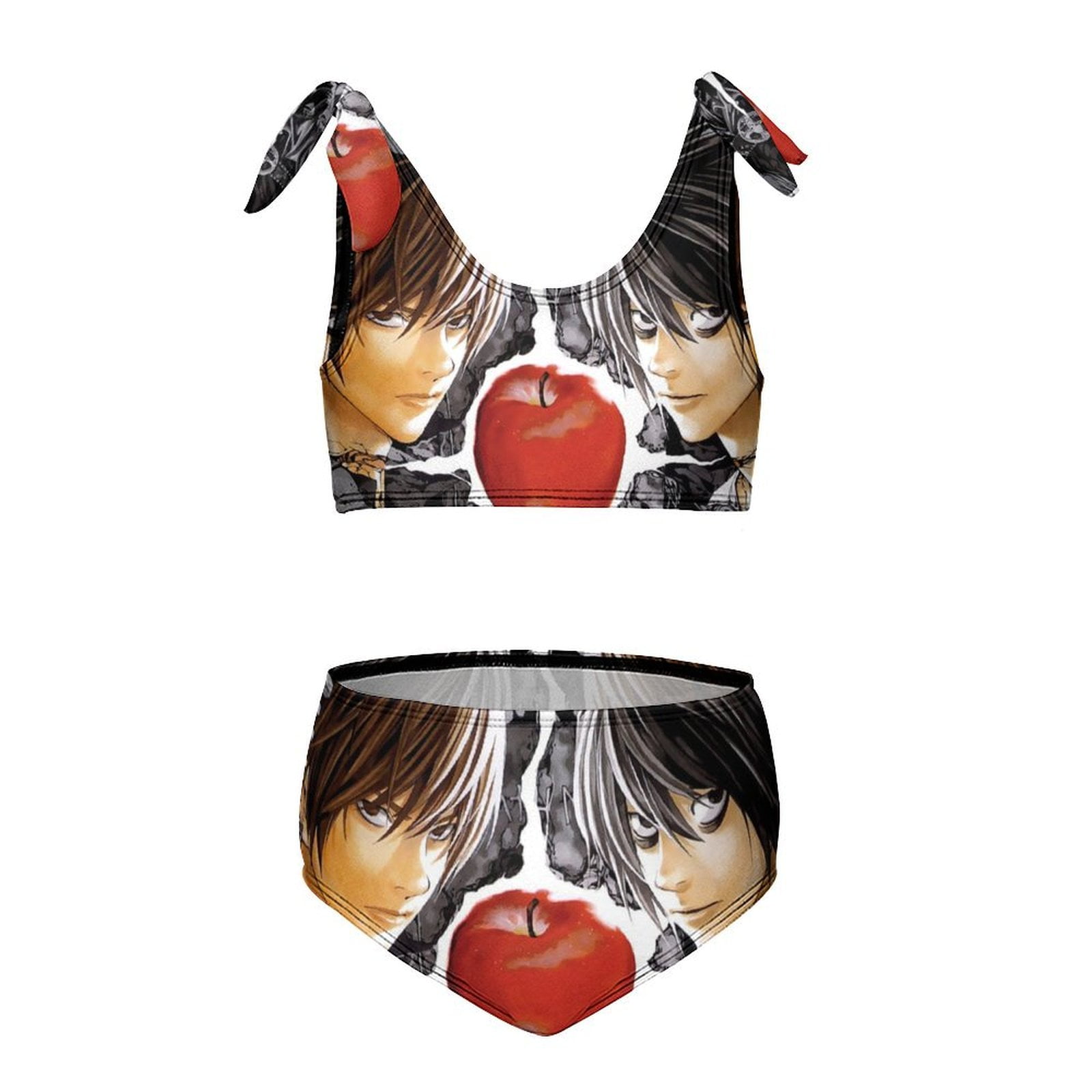 Anime Death Note Girls Swimsuits Set 2pcs Summer Holiday Bathing Suit ...