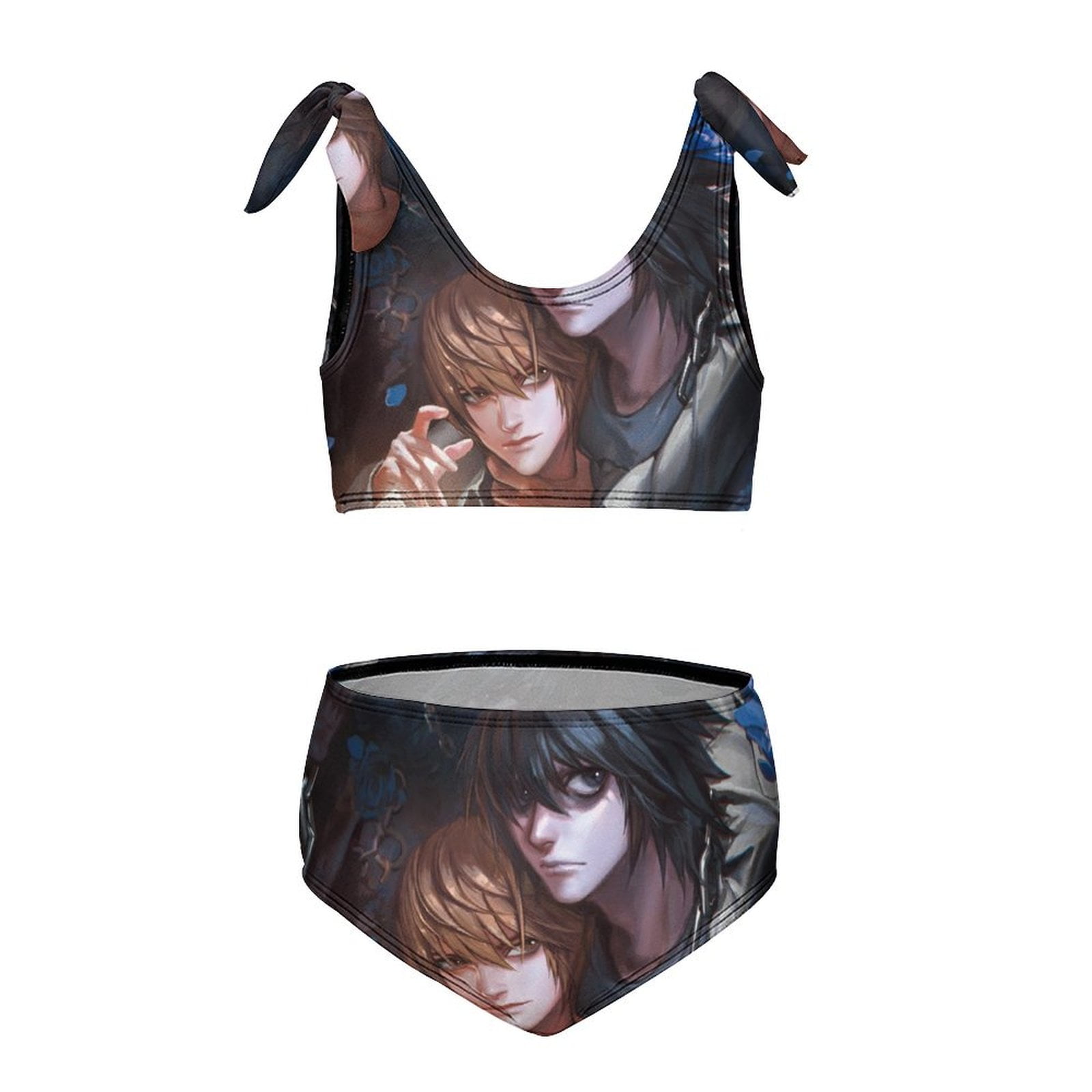 Anime Death Note Girls Swimsuits Set 2pcs Summer Holiday Bathing Suit ...
