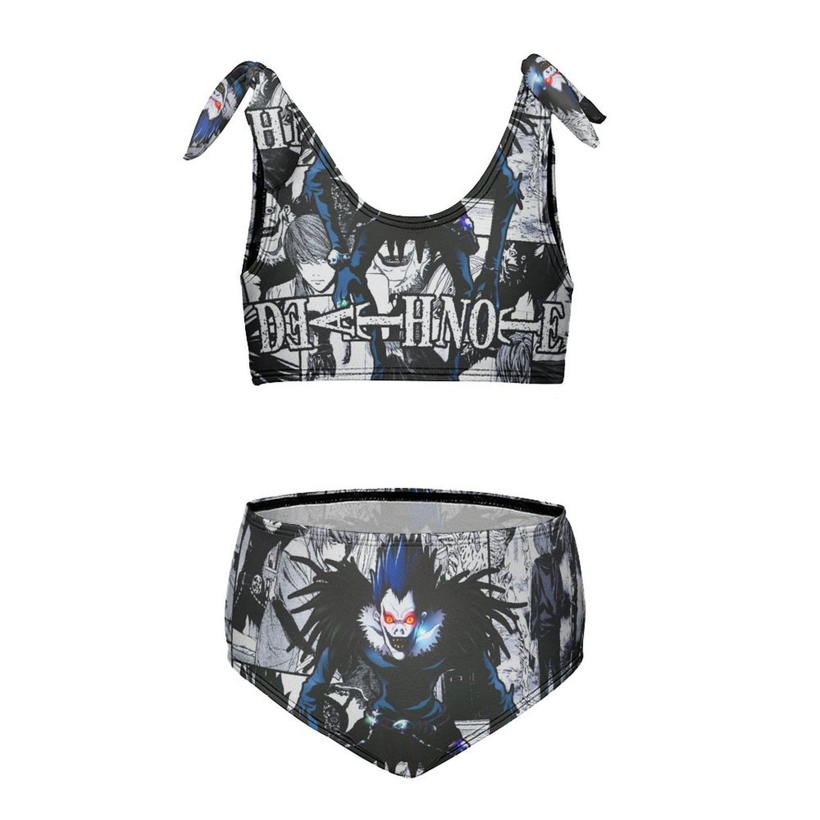 Anime Death Note Girls Swimsuits Set 2pcs Summer Holiday Bathing Suit ...