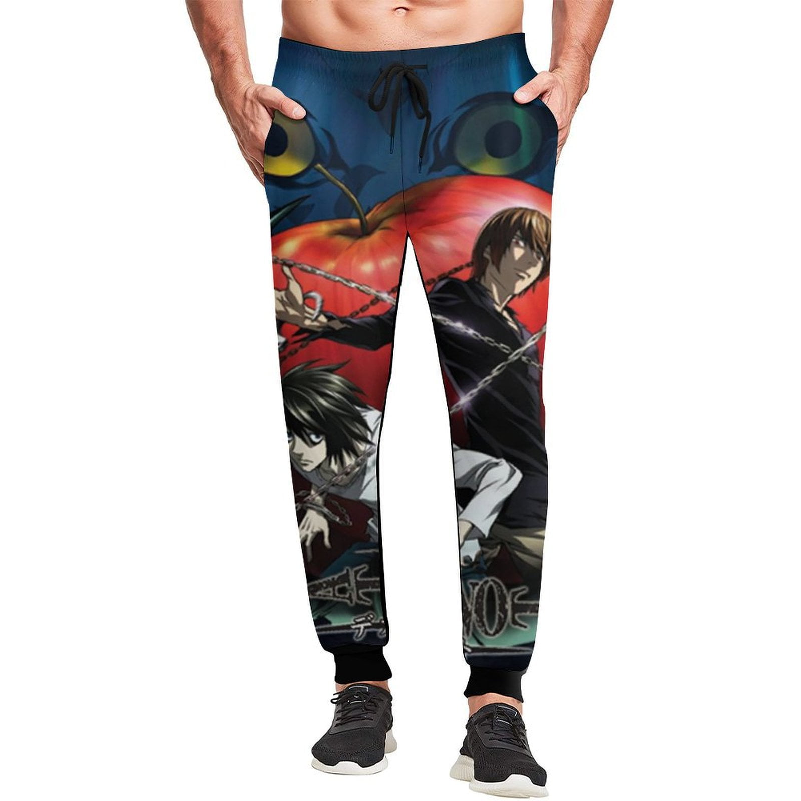 Anime Death Note Mens Sweatpants Joggers Pants Workout Sports Trousers ...