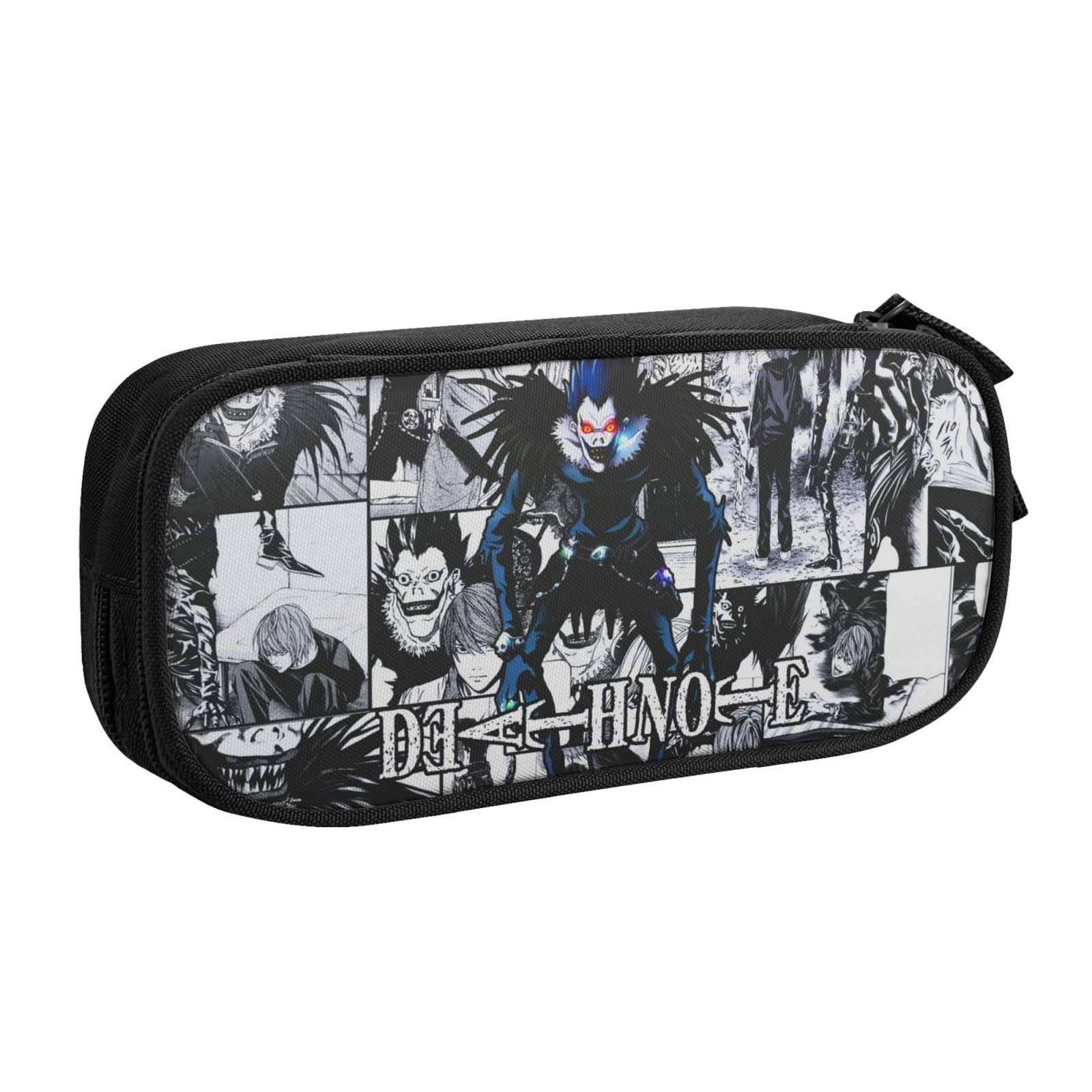 Anime Death Note Pencil Case Large Capacity Pencilcase Double-layer Pen ...
