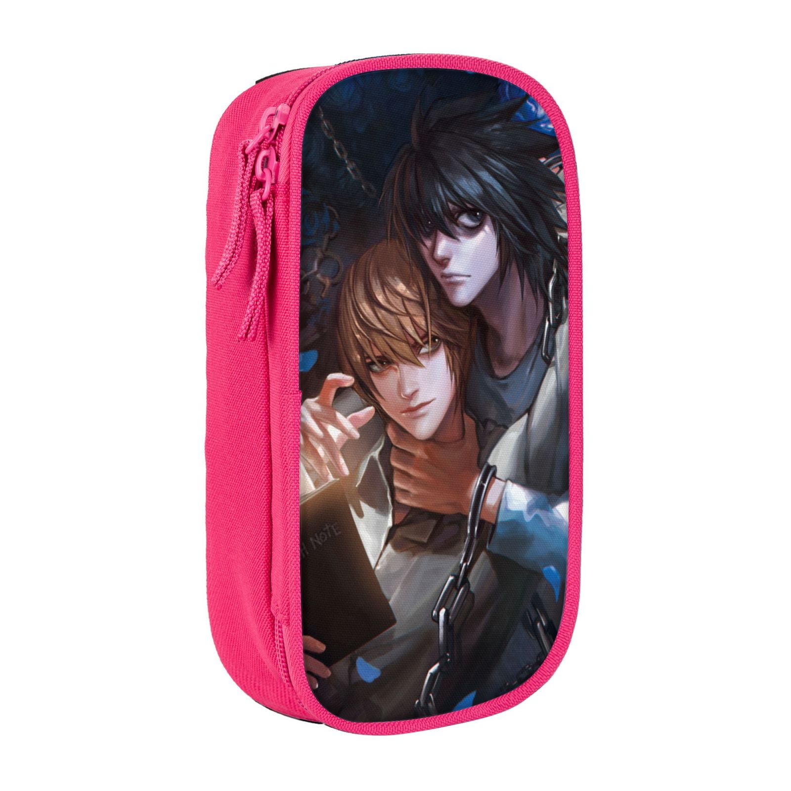 Anime Death Note Pencil Case Large Capacity Pencilcase Double-layer Pen ...