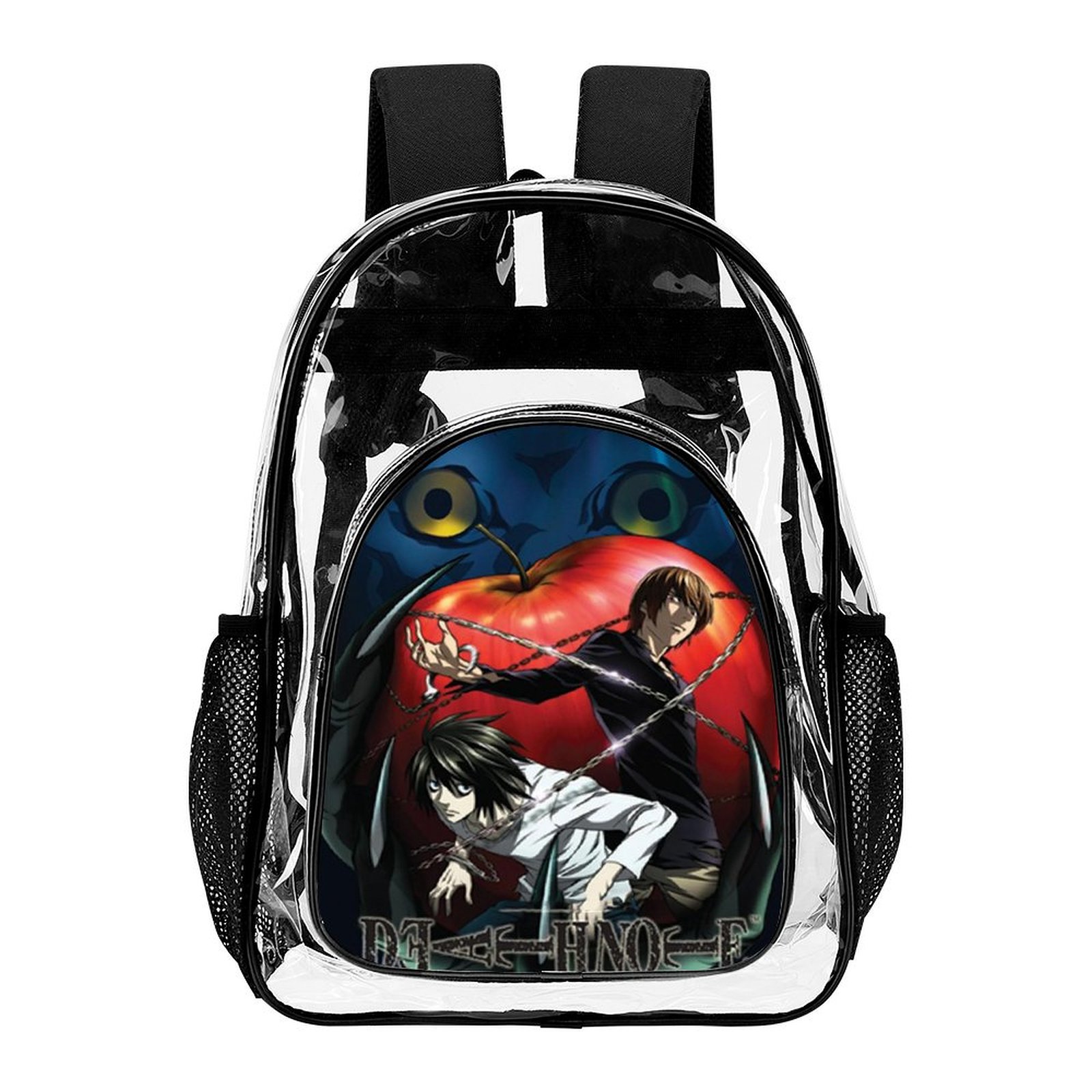 Anime Death Note Transparent Backpack Satchel Bookbag Schoolbag Daily ...