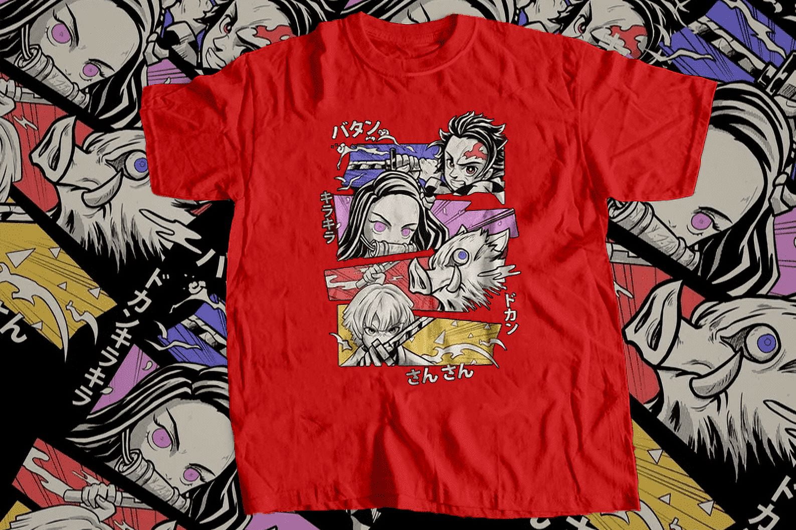 Anime Demon Shirt, Anime Slayer Shirt, Anime Shirt, Manga Shirt ...