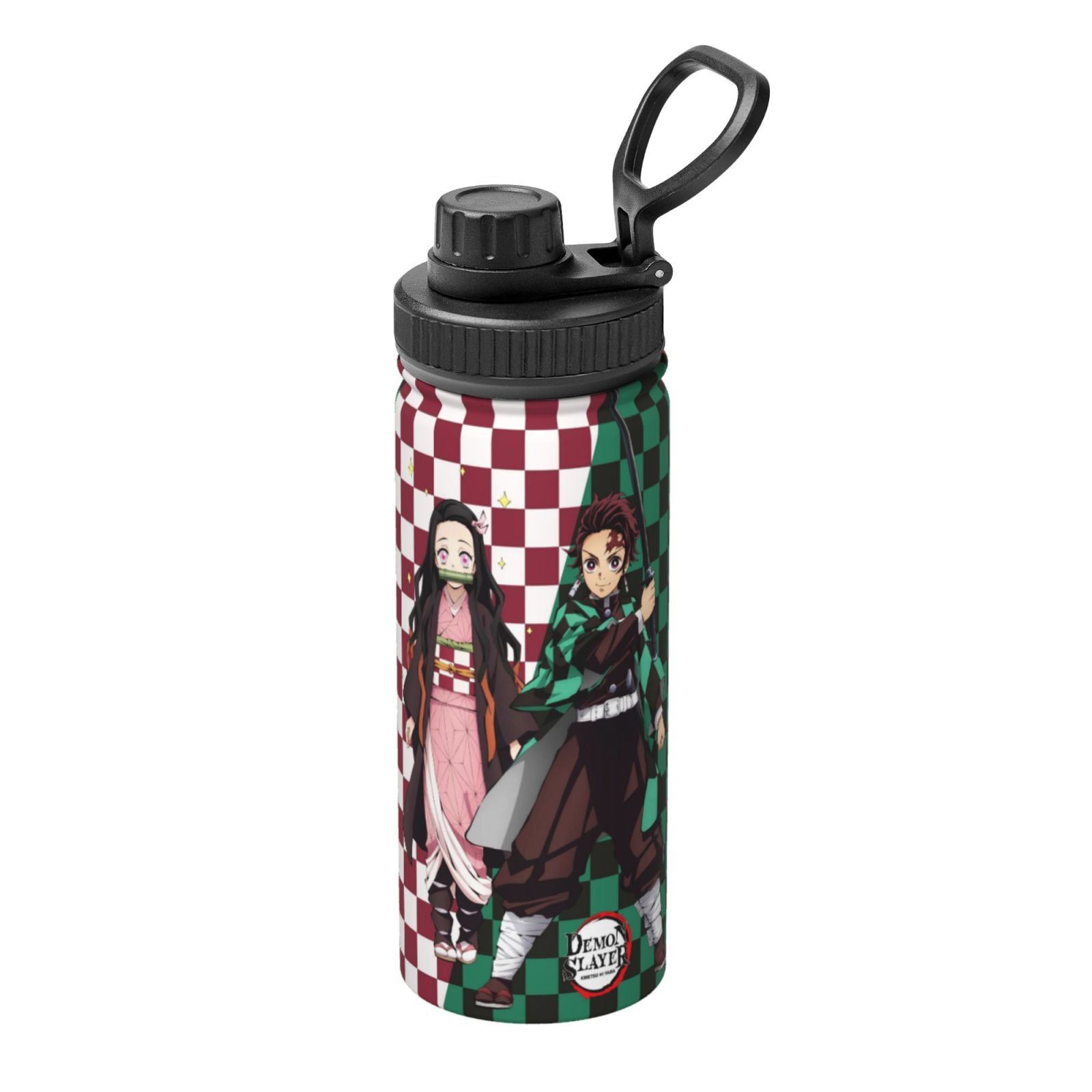 Anime Demon Slayer 18oz Sports Insulated Water Bottles Kettle Stainless ...