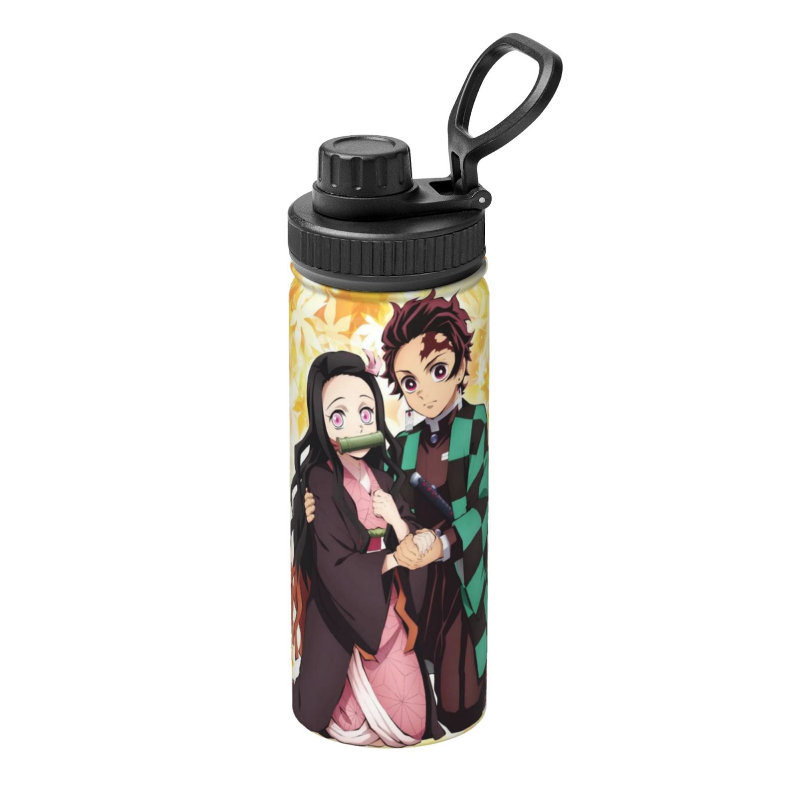 Anime Demon Slayer 18oz Sports Insulated Water Bottles Kettle Stainless ...