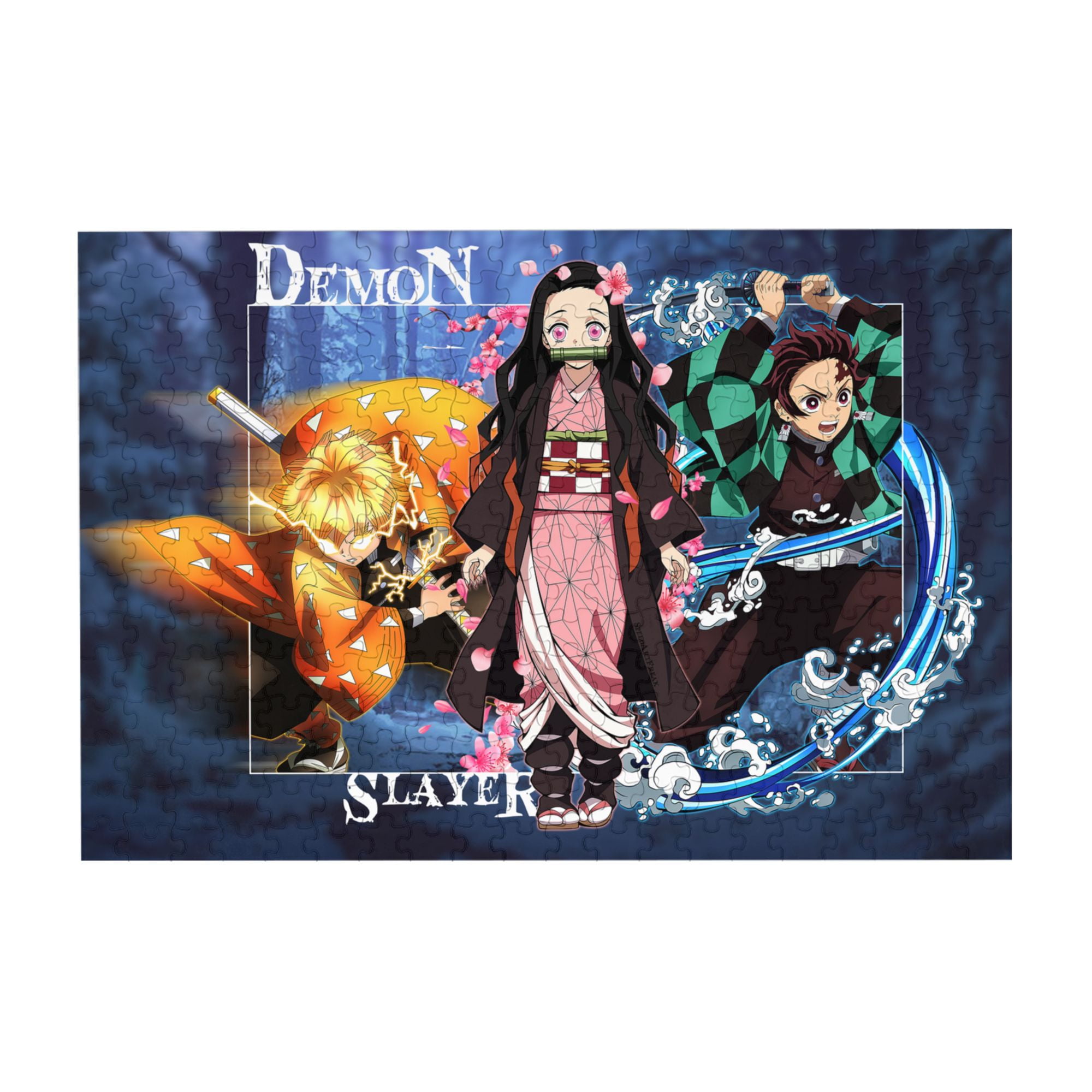 Anime Demon Slayer 300 Piece Jigsaw Puzzle for Families Challenging ...