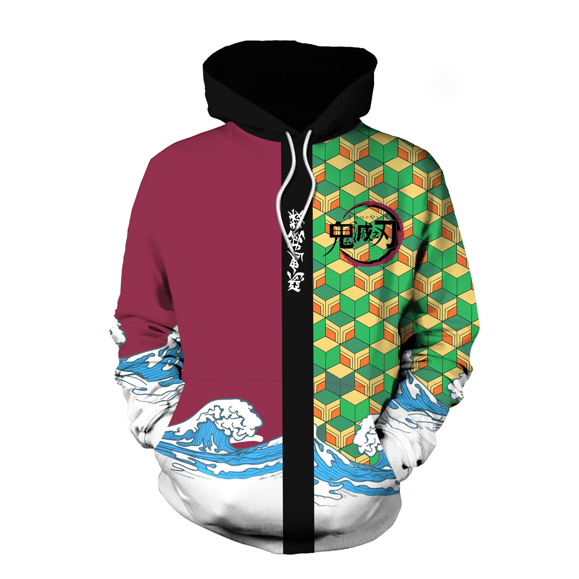 Anime Demon Slayer 3D Print Hoodie Sweatshirts Unisex Cartoon Long ...