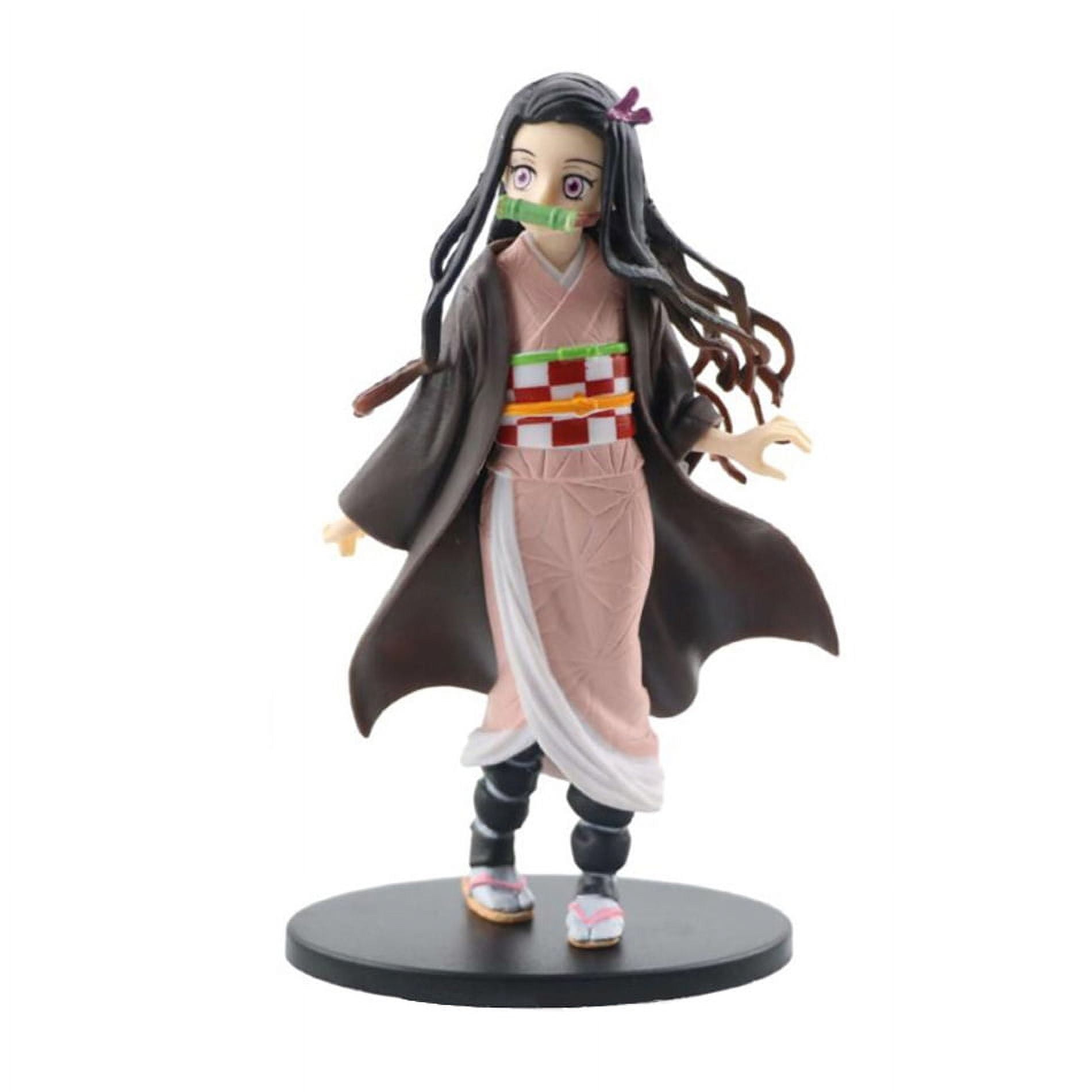 Anime Demon Slayer Action Figures Kimetsu No Yaiba Shinobu Nezuko PVC ...