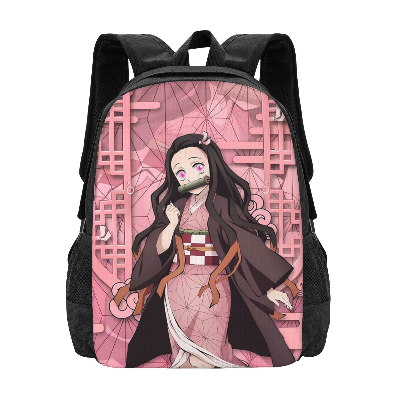Anime Demon Slayer Backpack Lightweight Casual Cartoon Print Backpacks ...