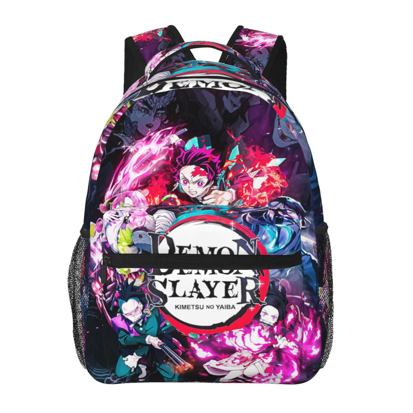 Anime Demon Slayer Backpack Tanjiro Adjustable Lightweight Large ...
