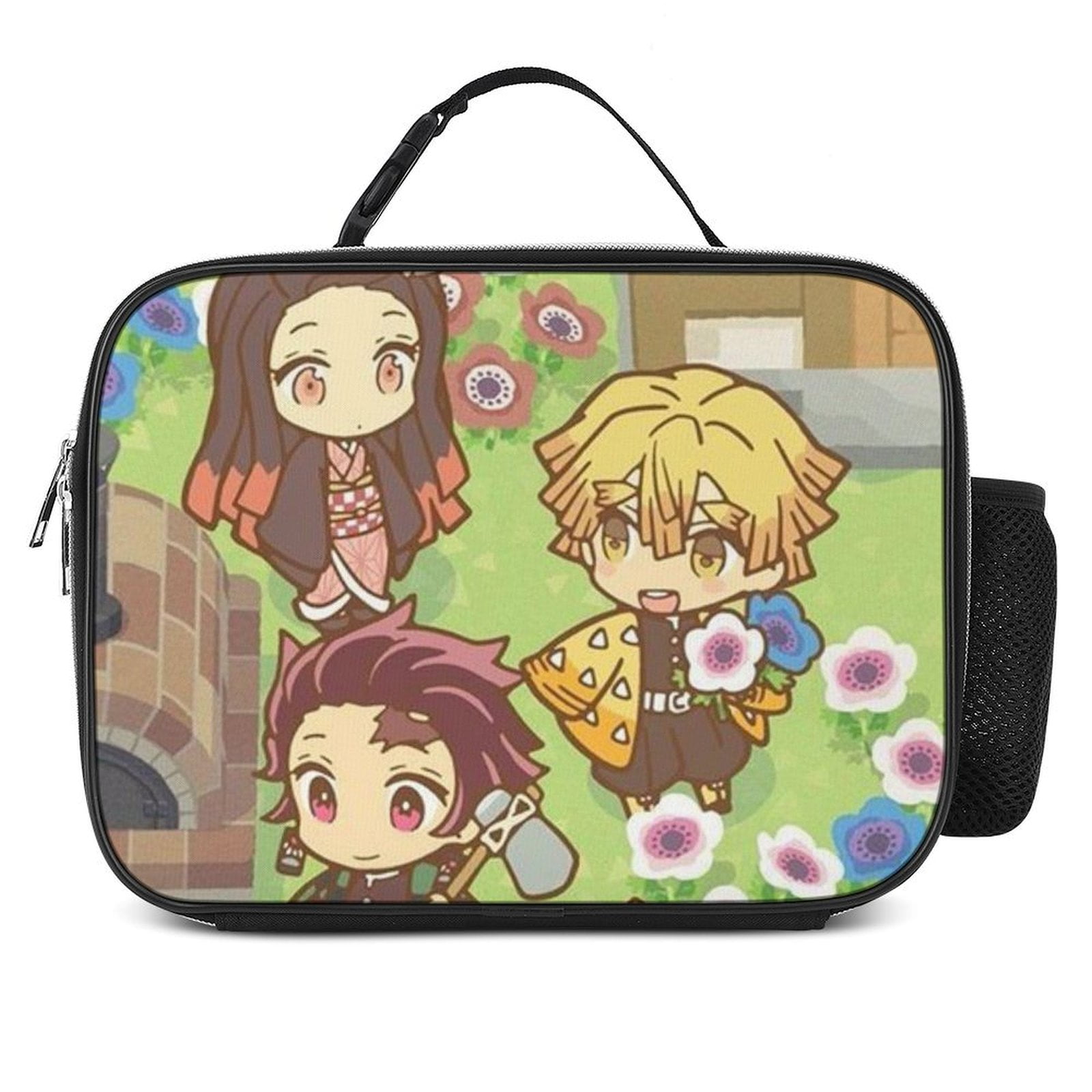 Anime Demon Slayer Characters Portable Lunch Bag Insulated Lunch Box ...