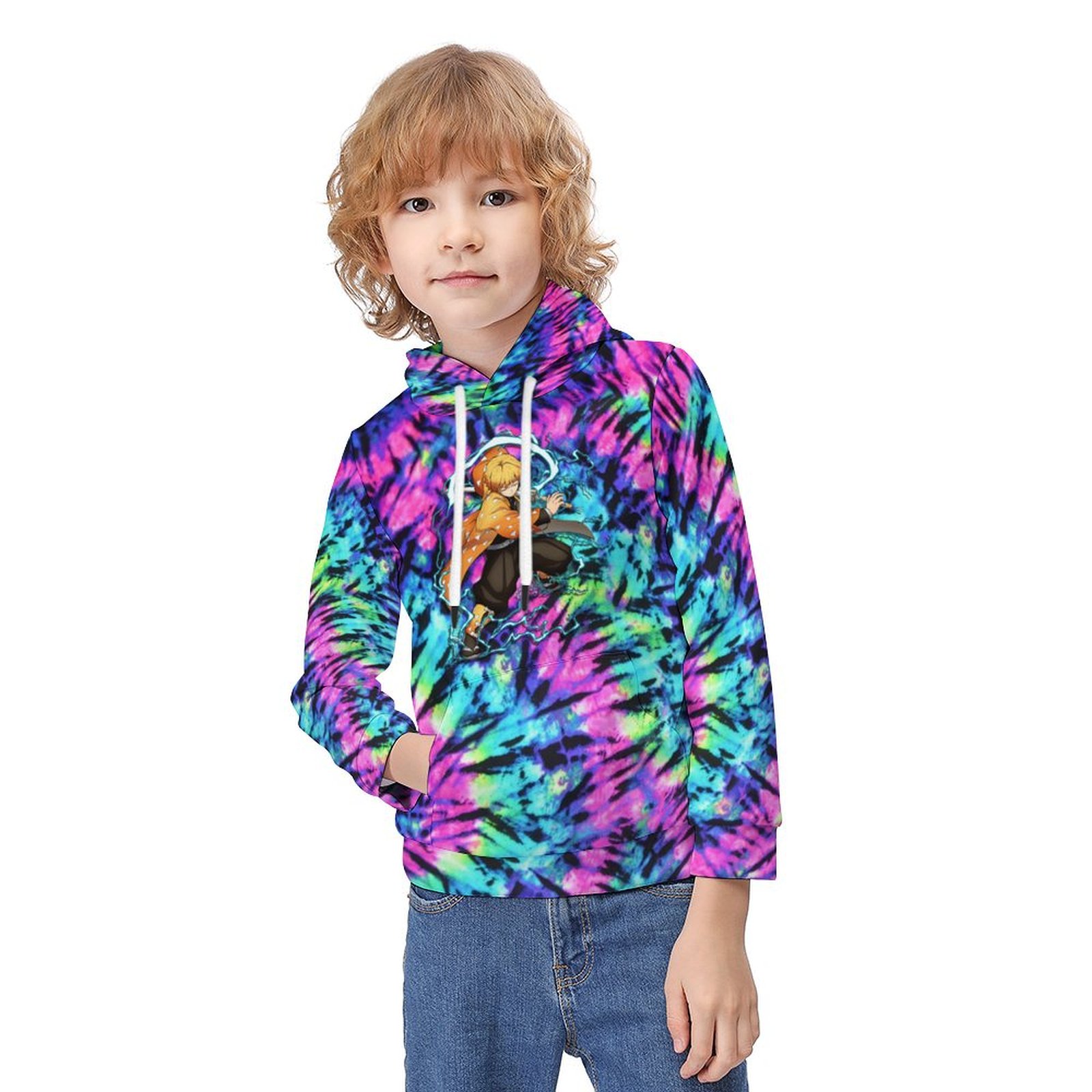 Anime Demon Slayer Child Hoodies, 3D Printed Sweatshirt, Kid Fashion ...