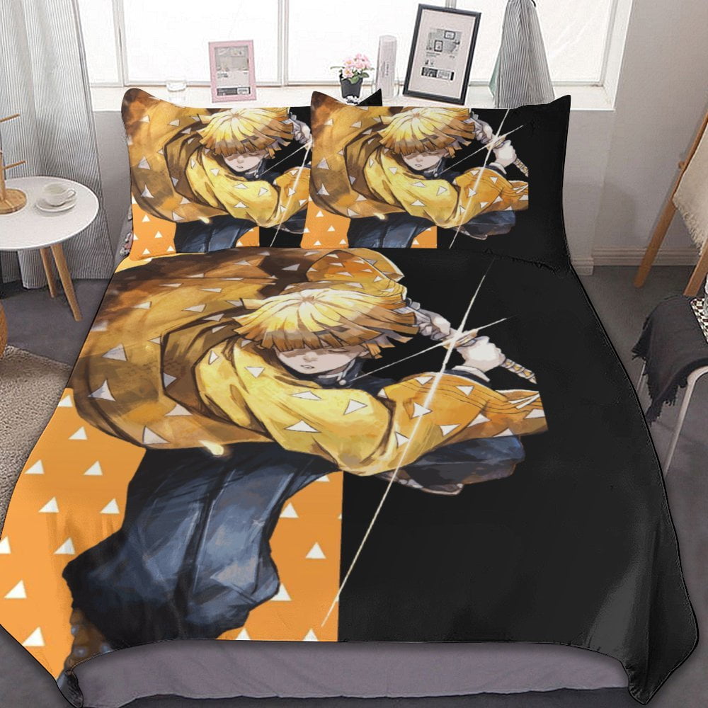 Anime Demon Slayer Duvet Cover Set, 3D Printed Lightweight and ...