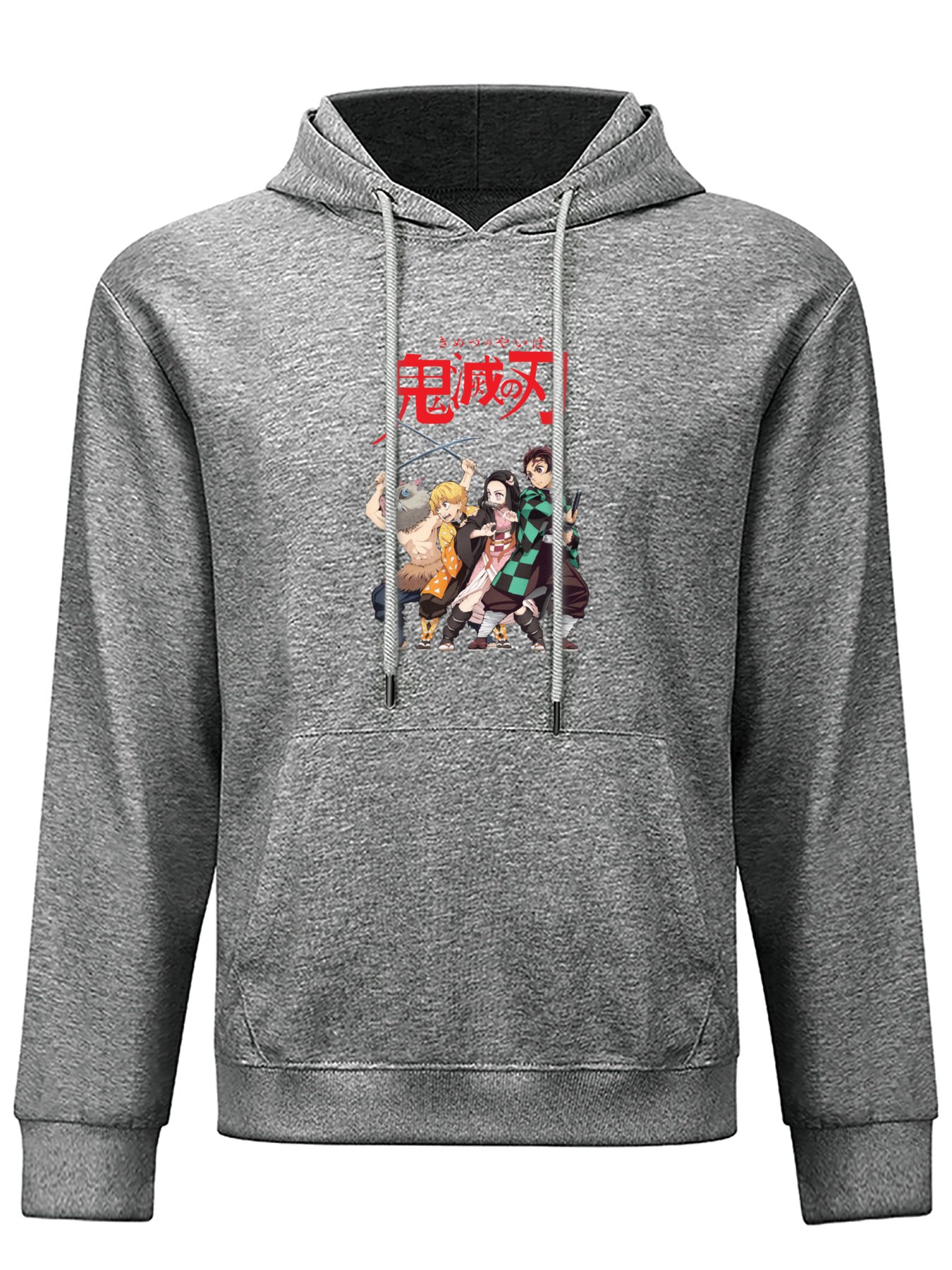 Anime Demon Slayer Kimetsu No Yaiba Hoodie,Unisex Adult Hooded Sweater ...