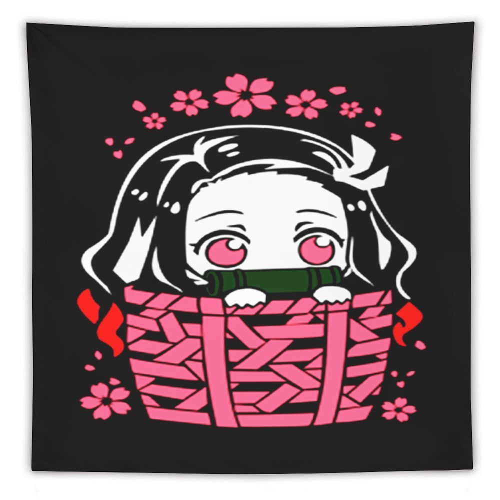 Anime Demon Slayer Kimetsu No Yaiba Tapestry, Wall Art Hanging Decor ...