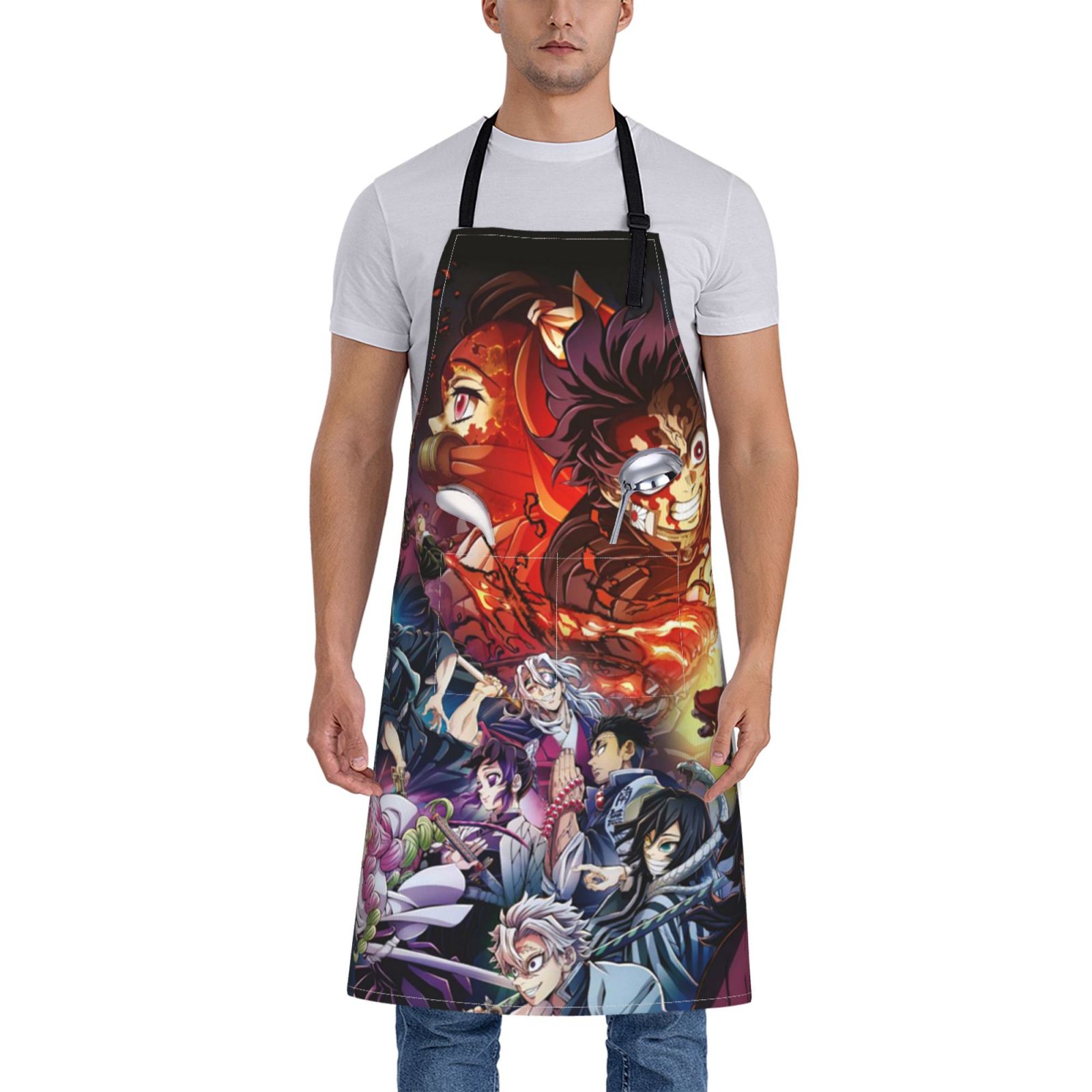 Customer reviews for Anime Demon Slayer Kimetsu No Yaiba Bib Apron ...