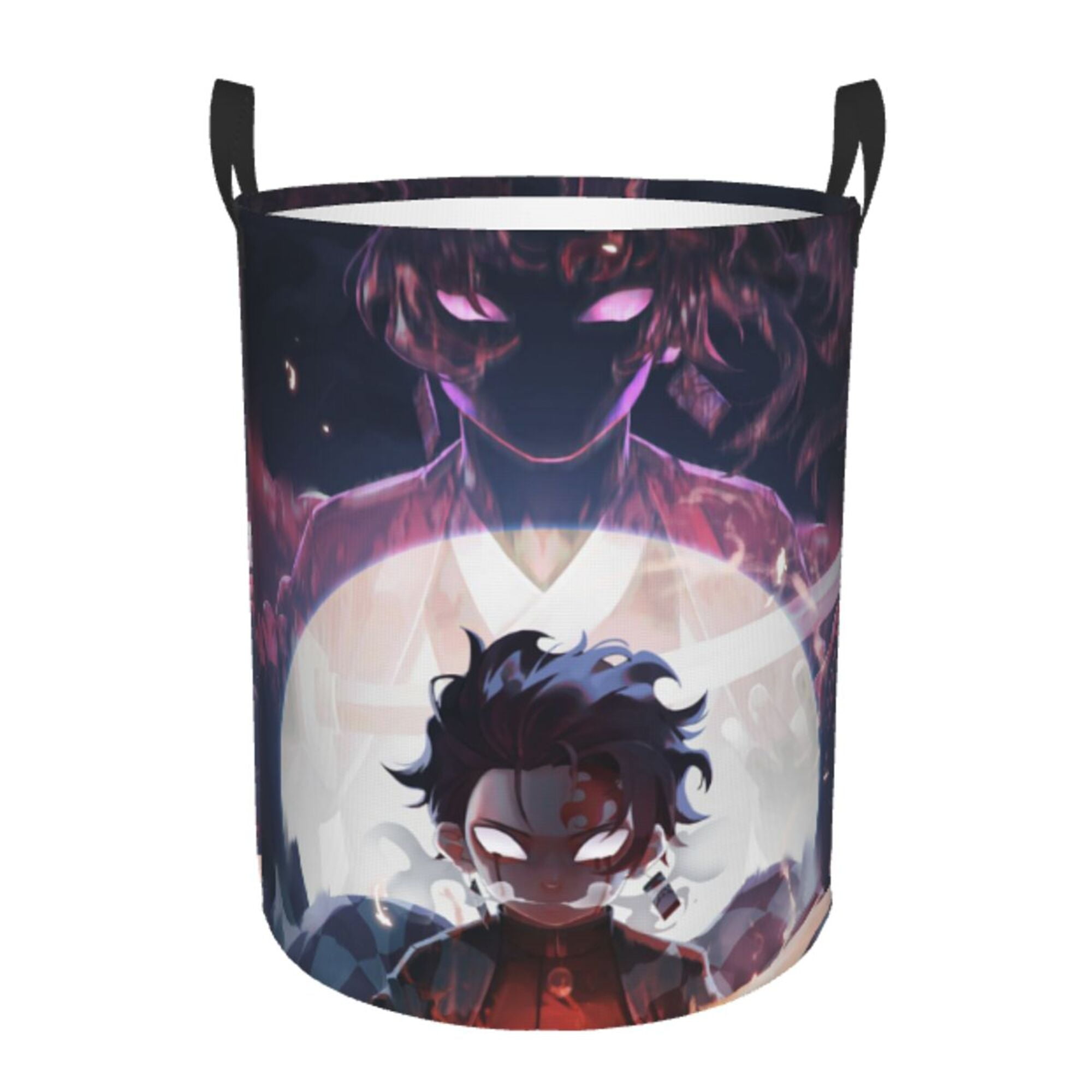 Anime Demon Slayer Laundry Basket With Handle Waterproof Laundry Basket ...
