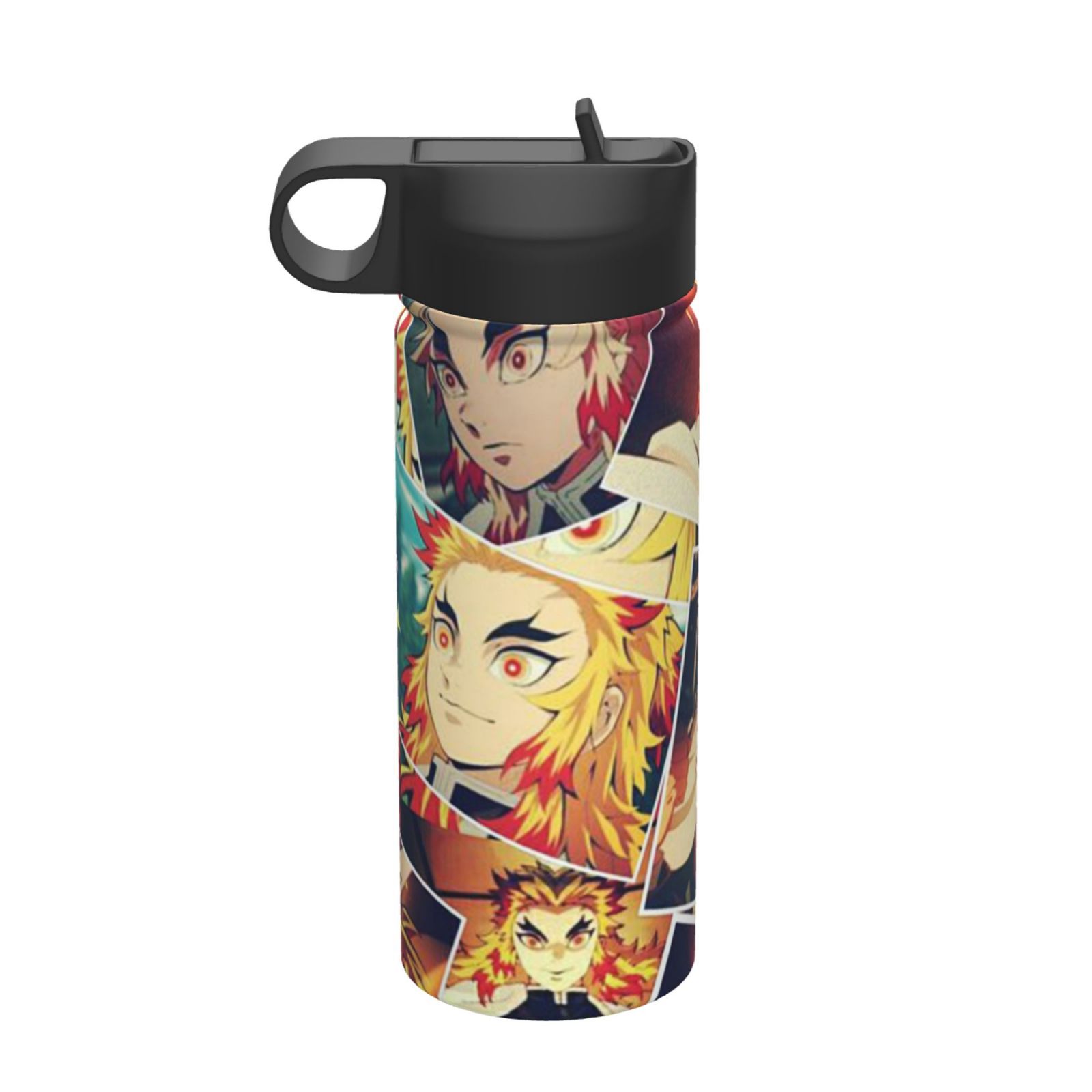 Anime Demon Slayer Rengoku Insulated Cup Unisex Stainless Steel ...